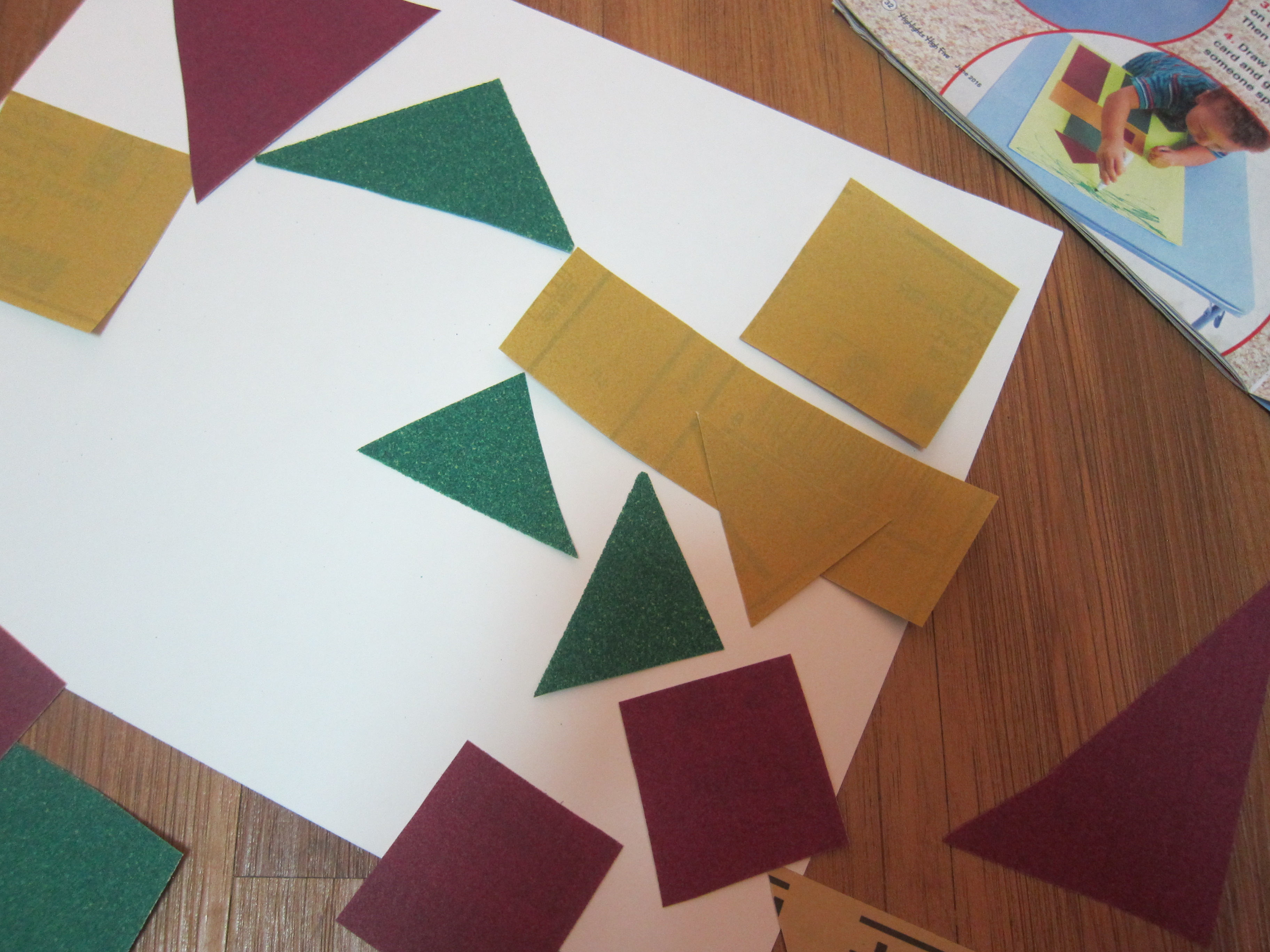 Build a Sand(Paper) Castle – joyful parenting
