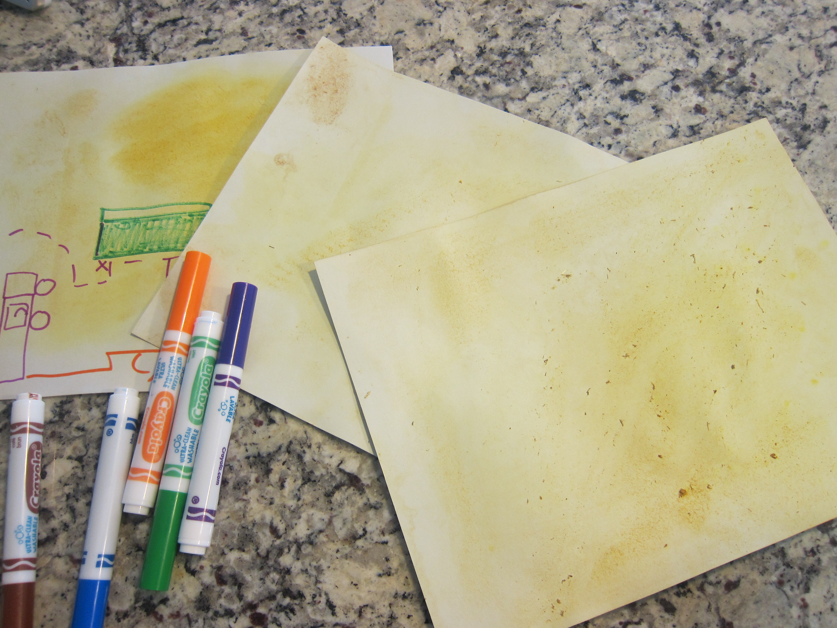 Tea-Stained Treasure Map – joyful parenting