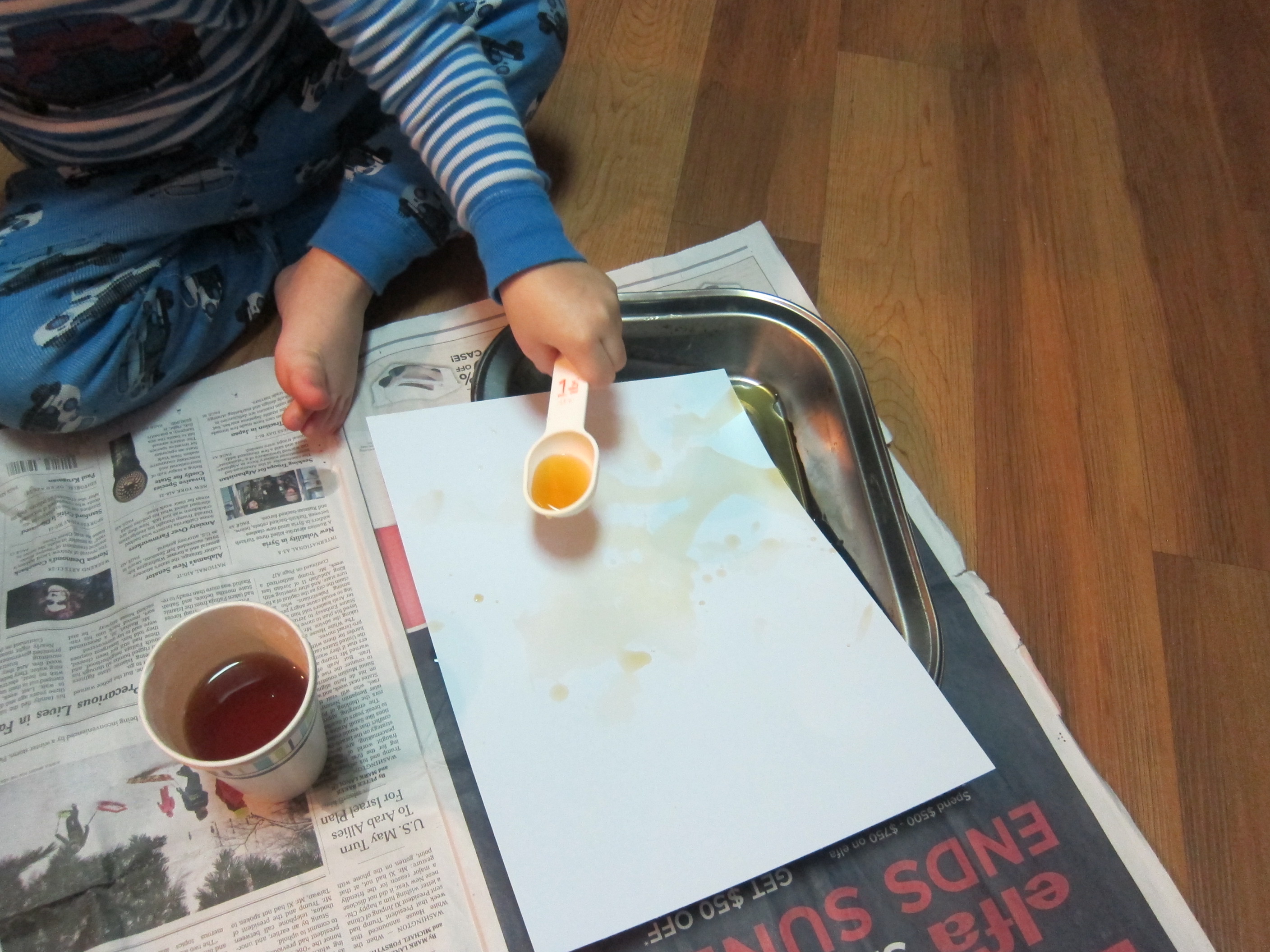 Tea-Stained Treasure Map – joyful parenting