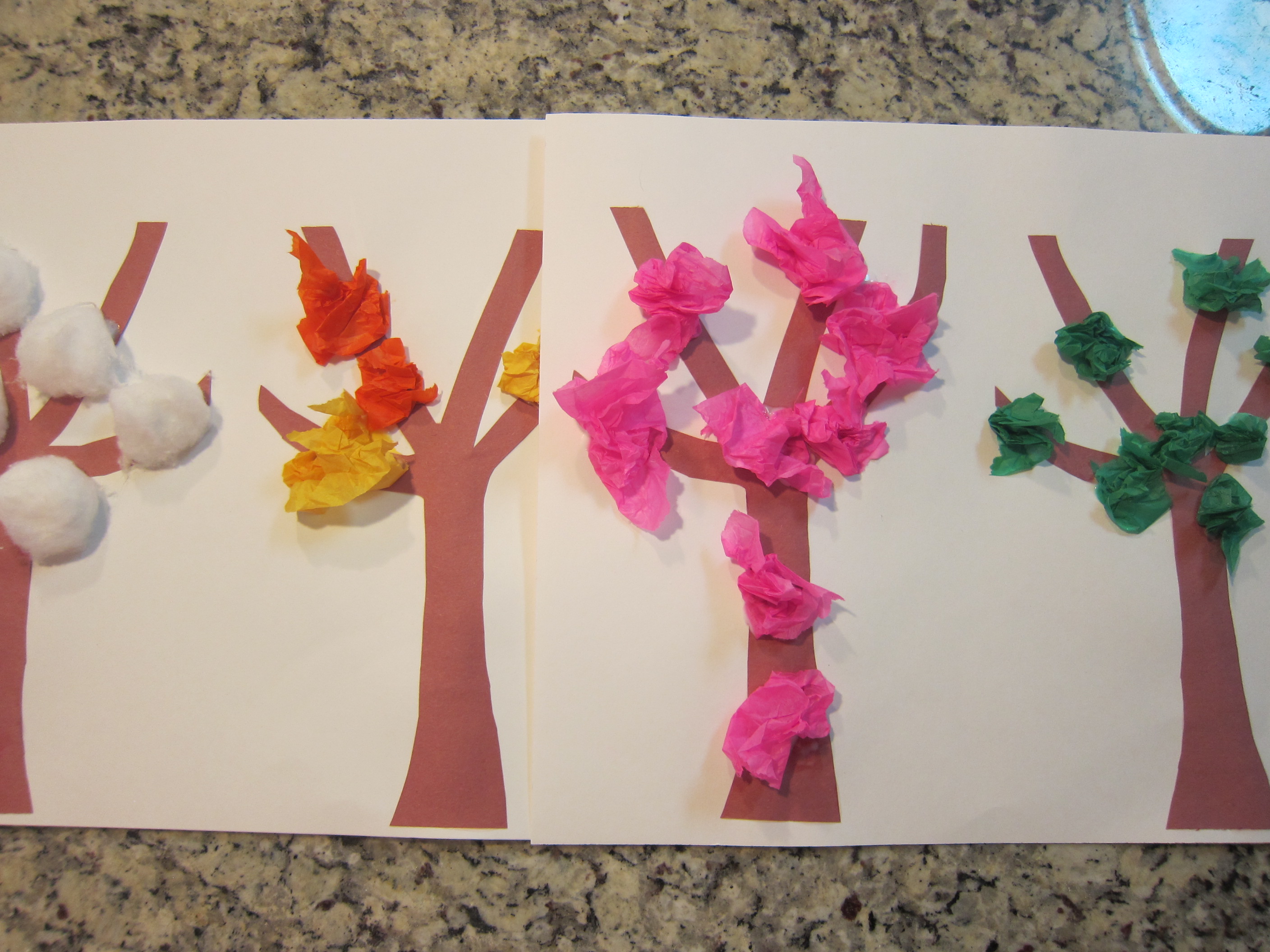 Four Seasons Tree Pictures – joyful parenting