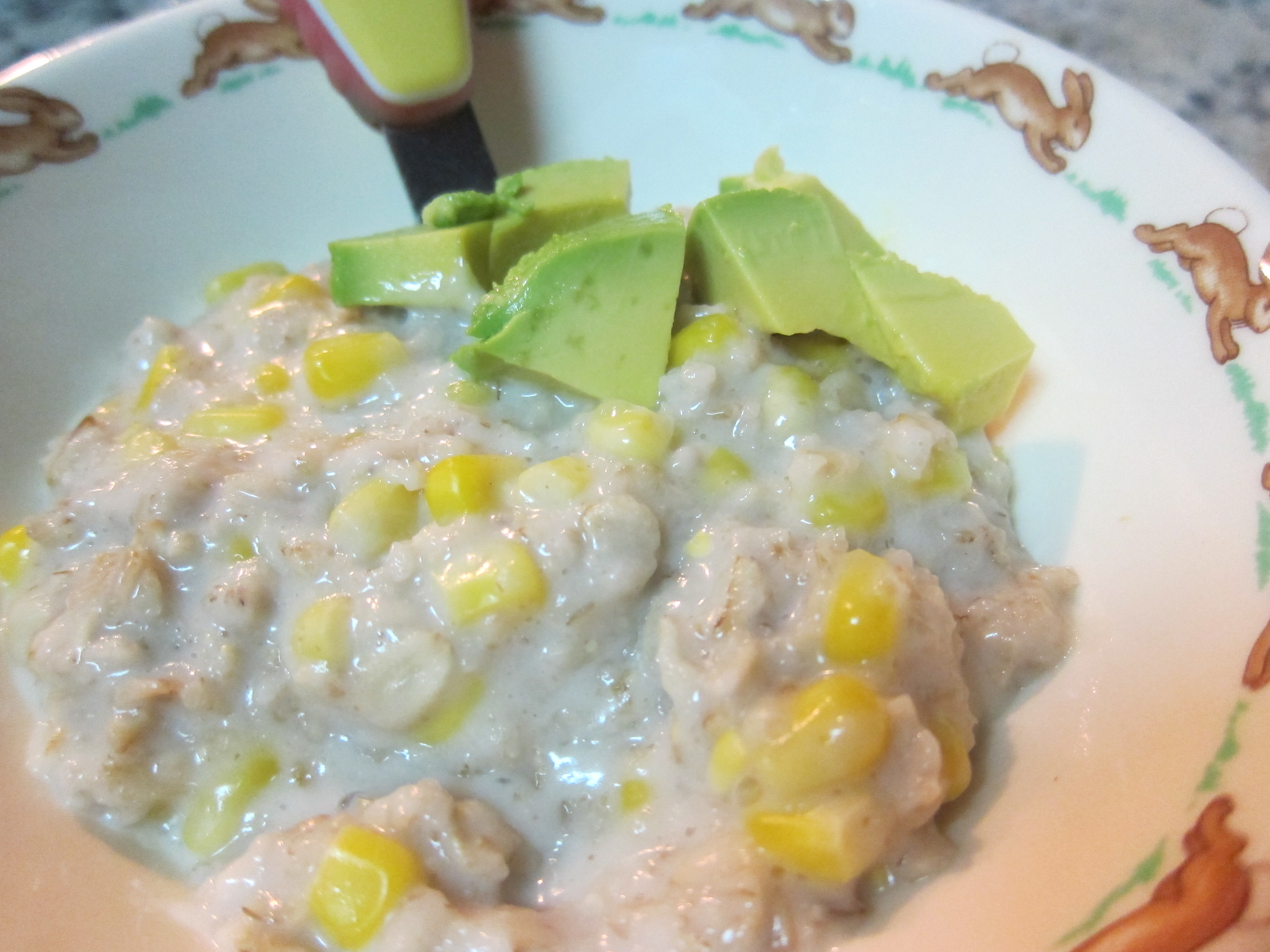 Savory Corn Oats – joyful parenting