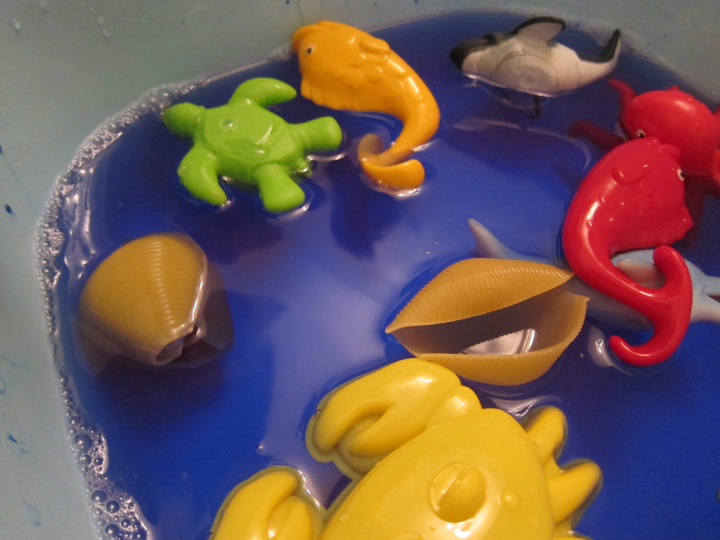 Ocean Sensory Tray – joyful parenting