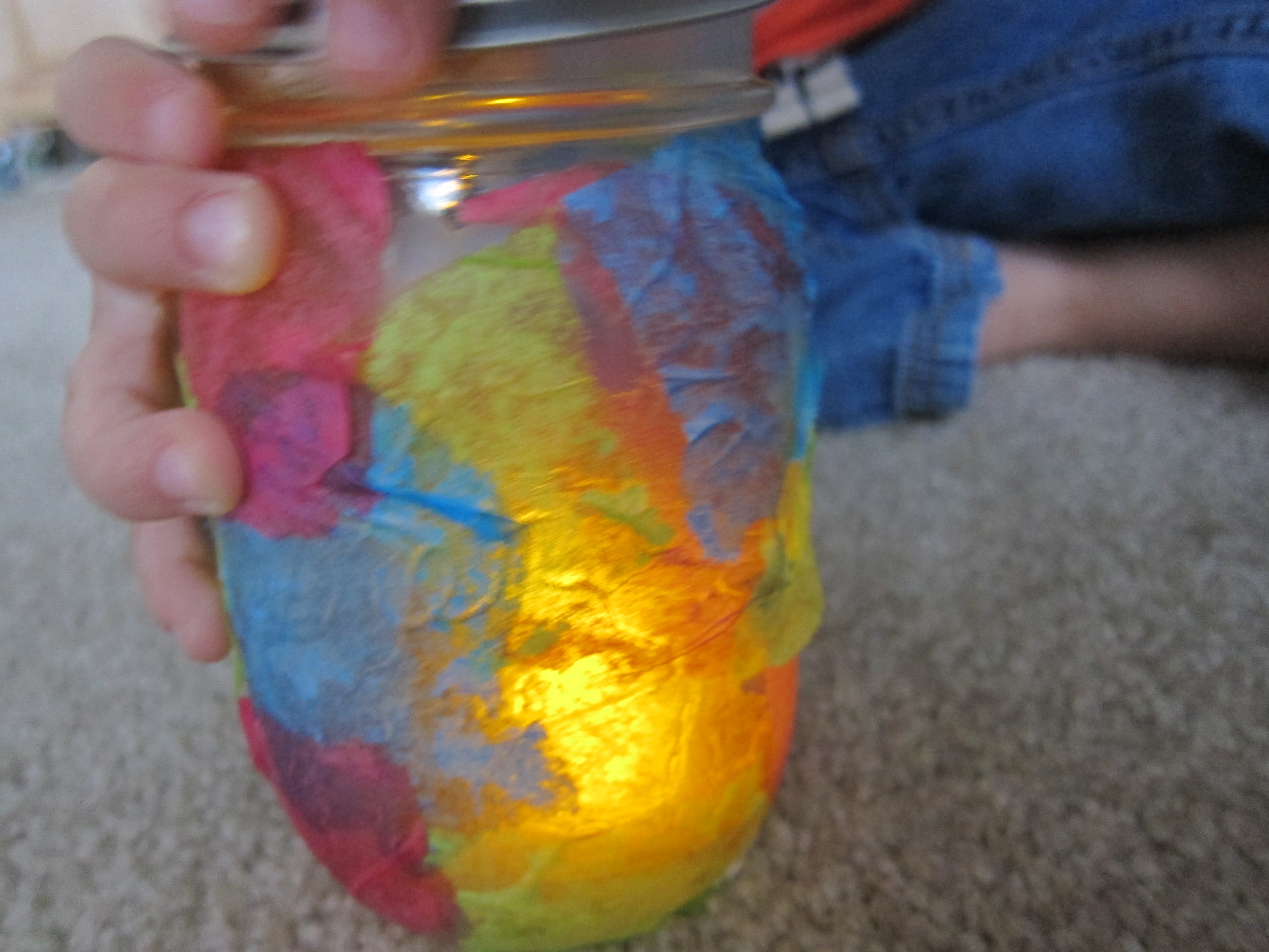 Tissue Paper Night-Lights – joyful parenting