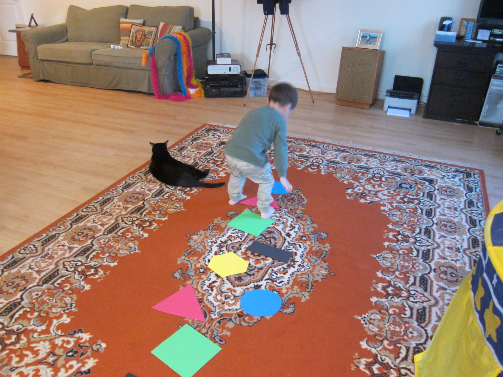 Color Hopscotch – joyful parenting