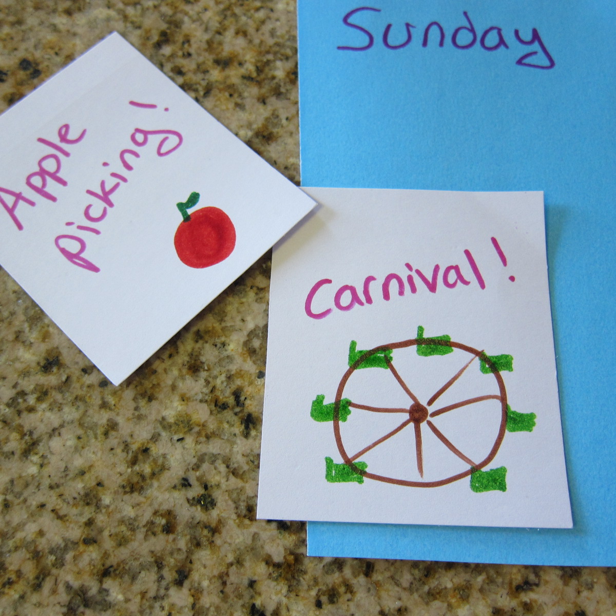 Days of the Week Chart – joyful parenting