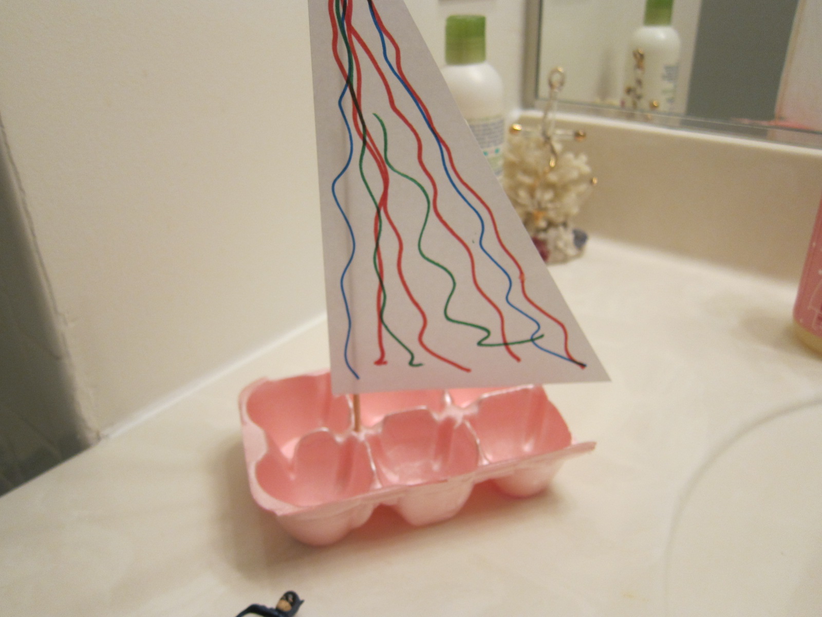 Egg Carton Boat – joyful parenting