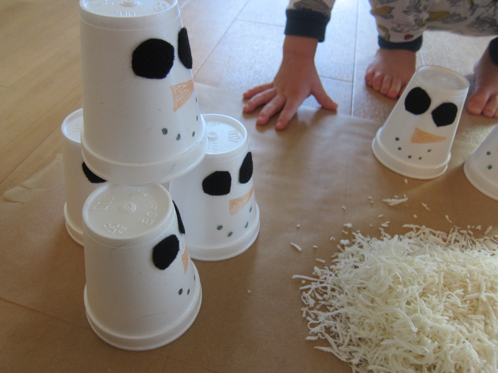 Snowman Stacking Cups – joyful parenting