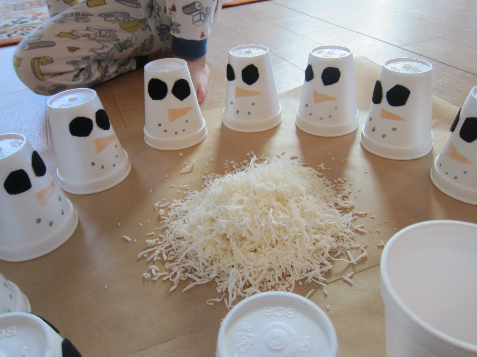 Snowman Stacking Cups – joyful parenting
