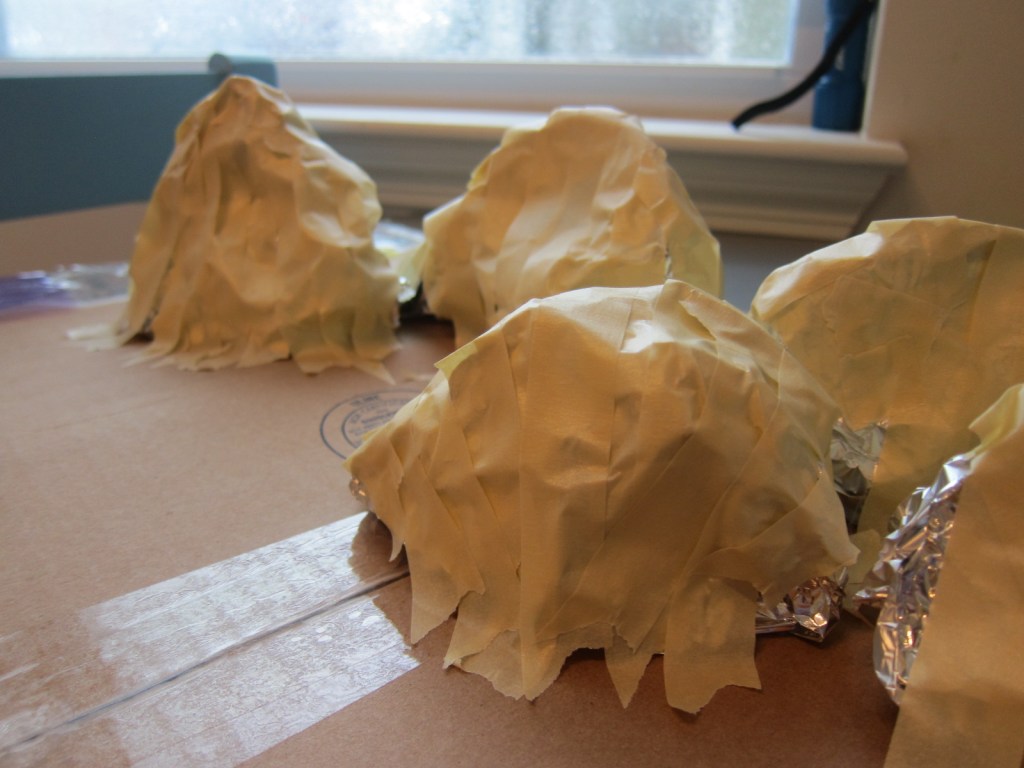 Papier-Mache Mountains – joyful parenting
