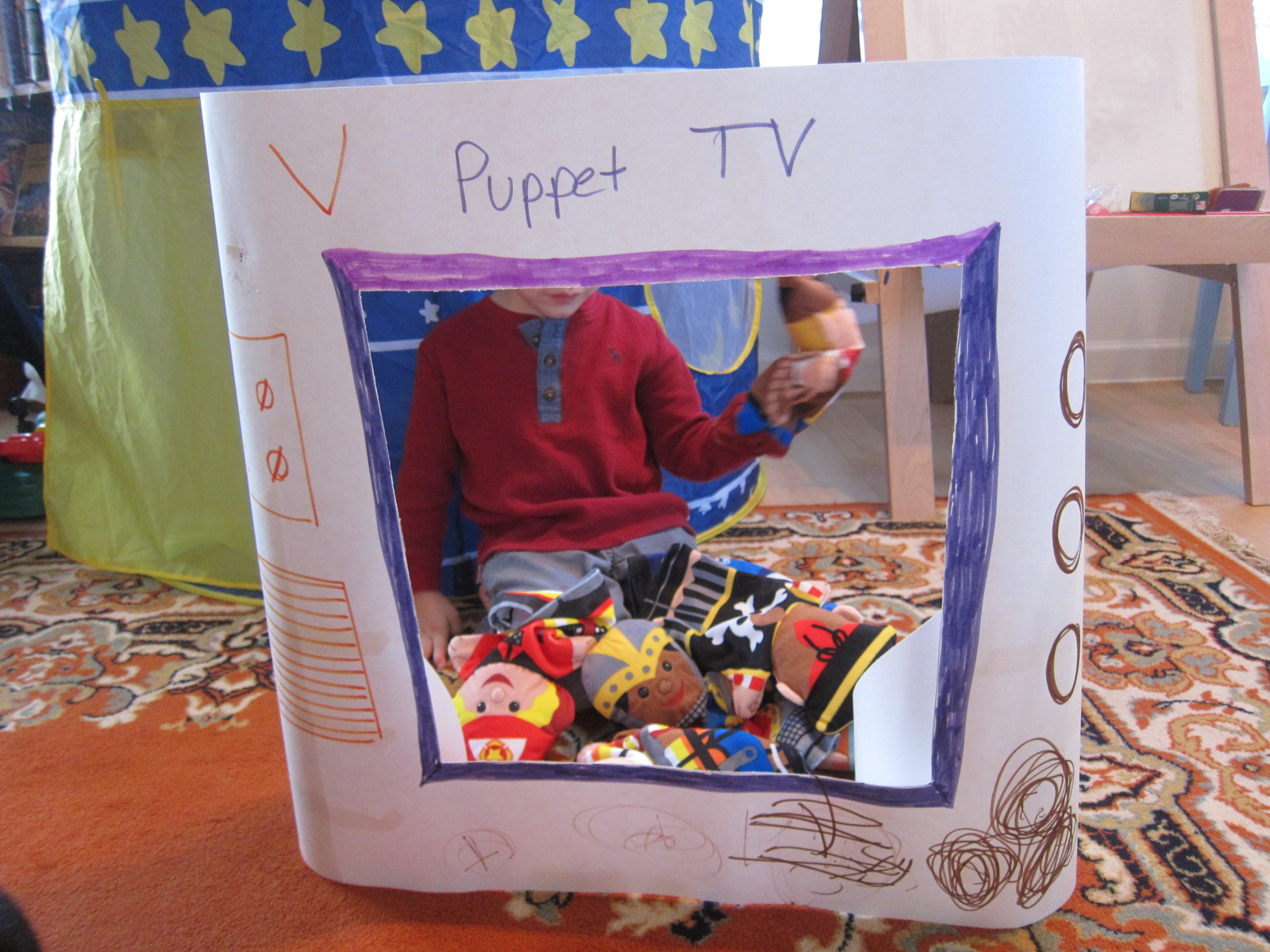 TV Puppet Theater – joyful parenting