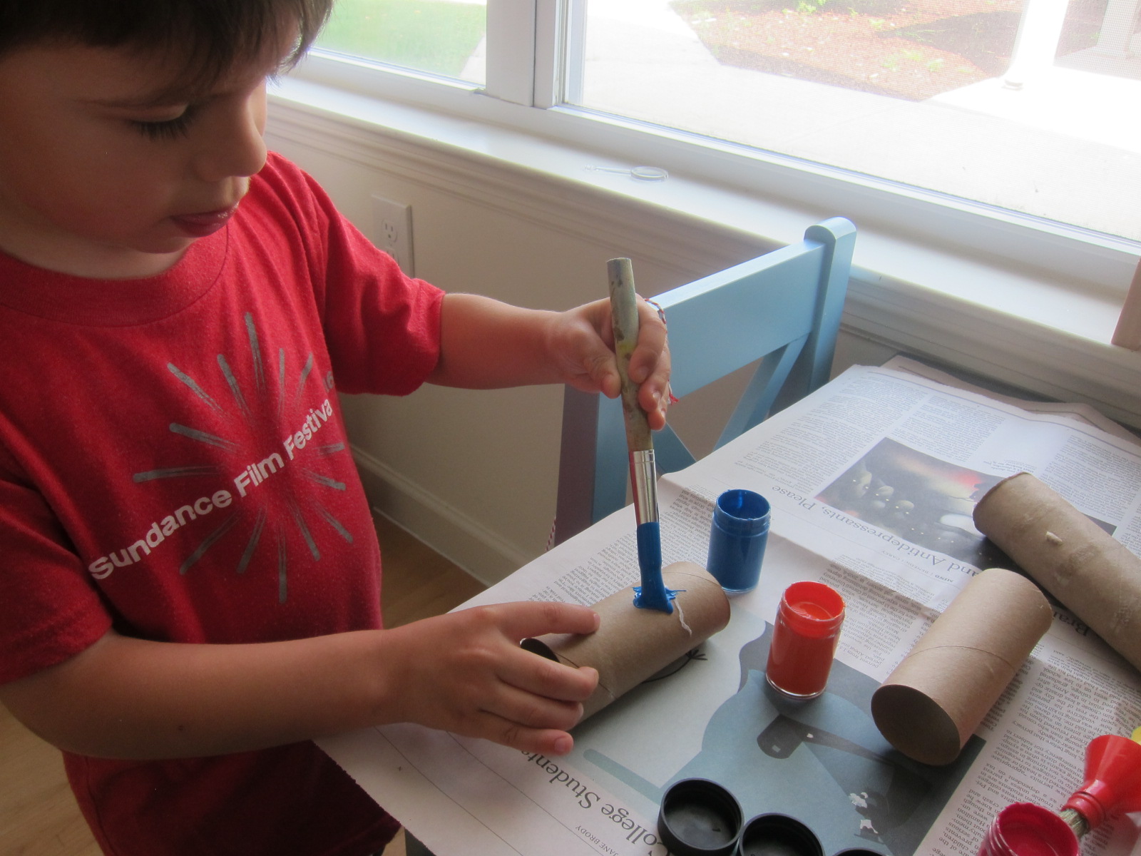 Cardboard Tube Coiled Snakes – joyful parenting