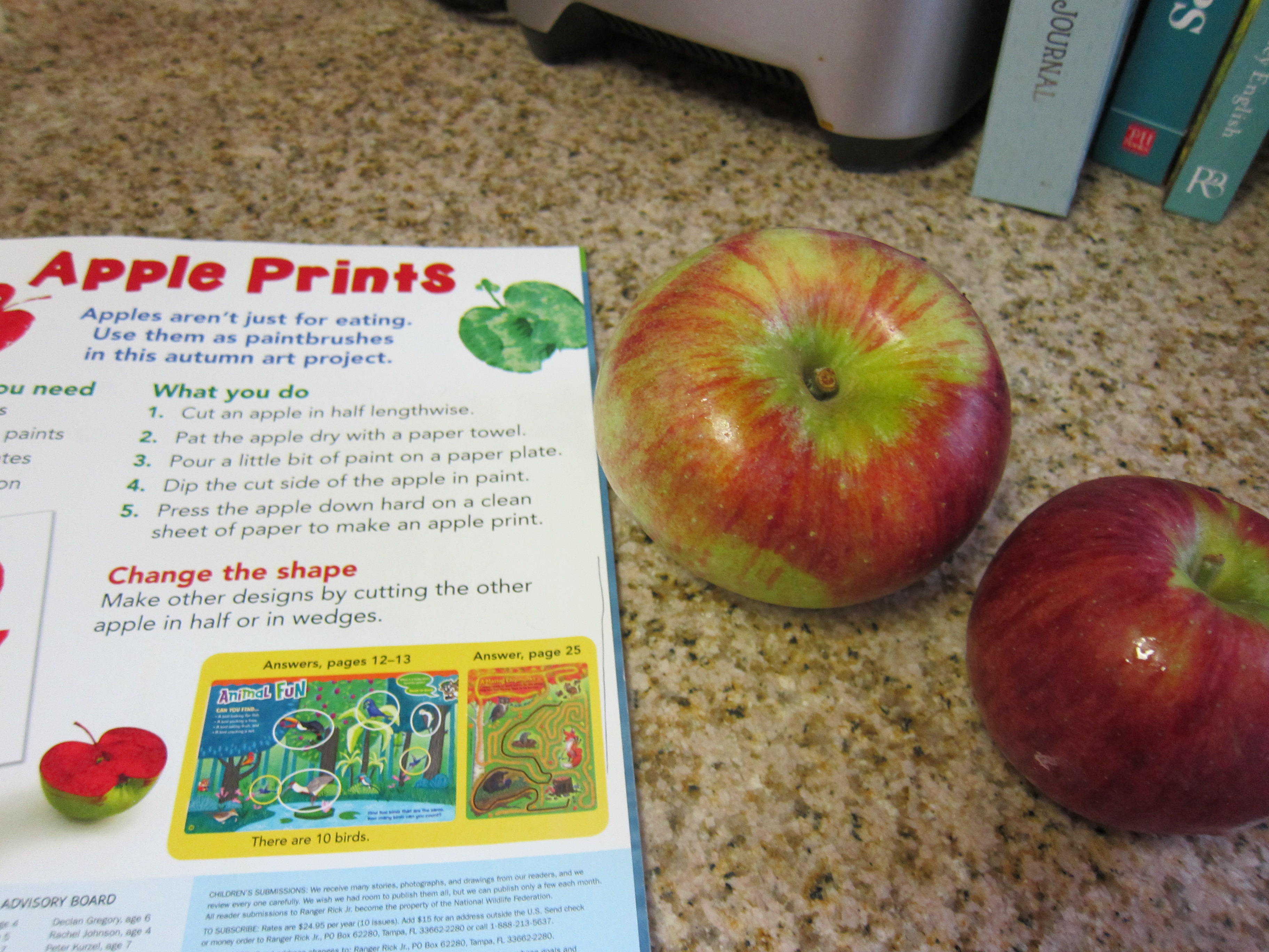 Apple Prints – joyful parenting