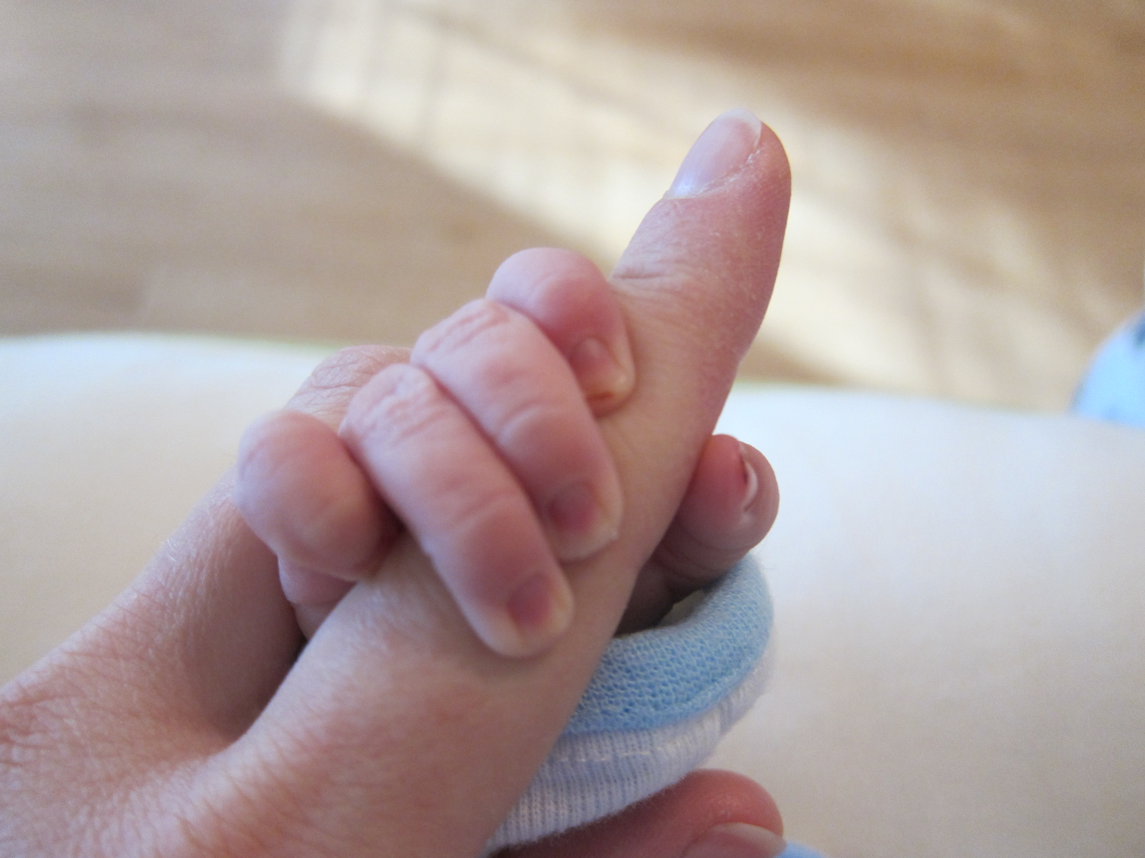 Test the Grasp Reflex – joyful parenting