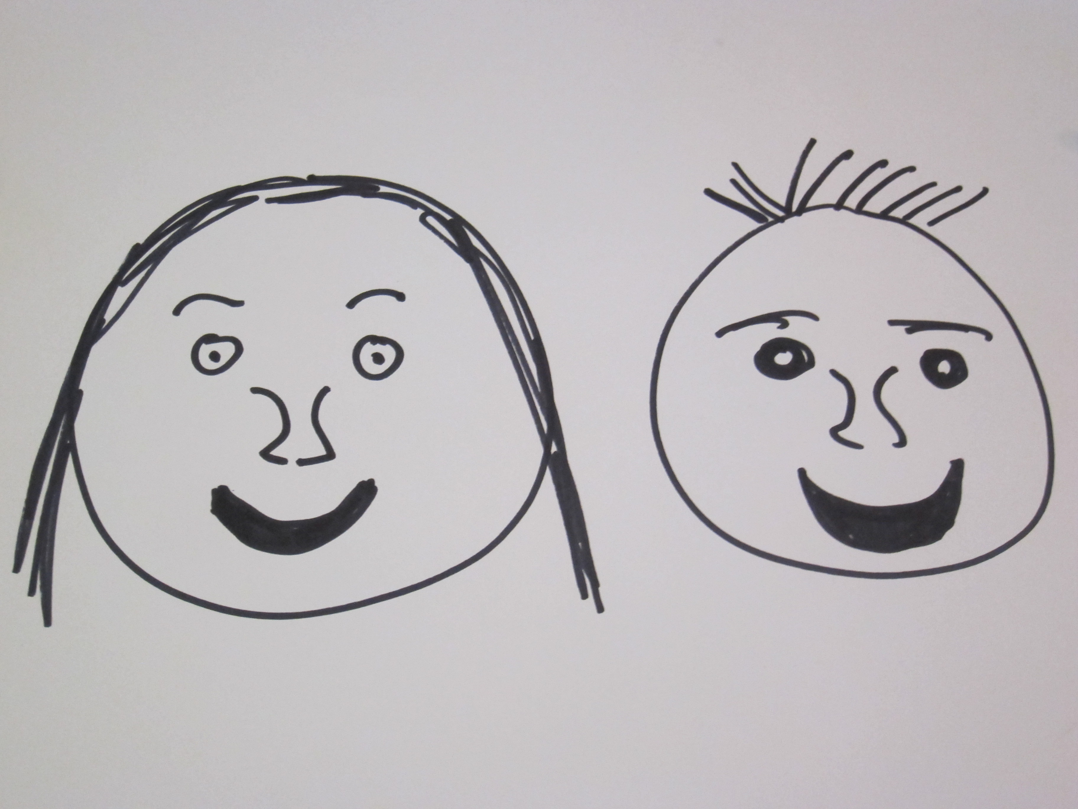 Draw a Simple Face – joyful parenting