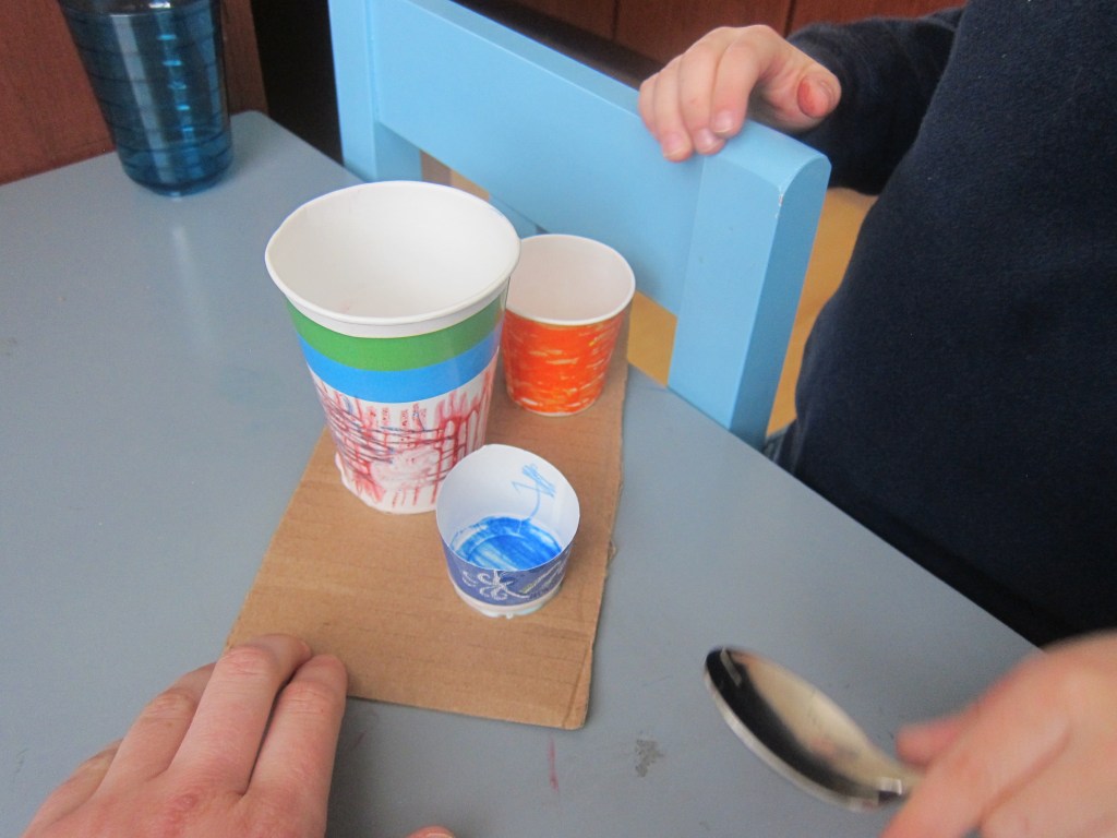 Paper Cup Drums – joyful parenting