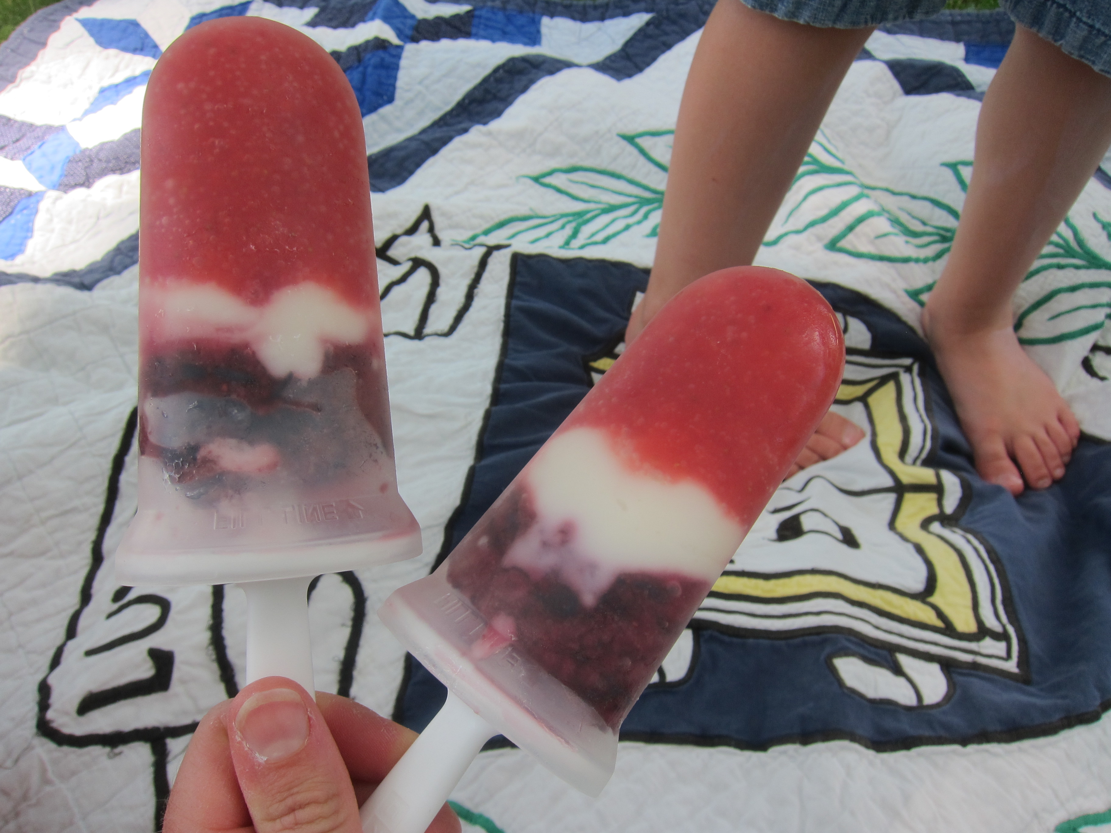 Homemade Rocket Pops and Picnic Celebration – joyful parenting