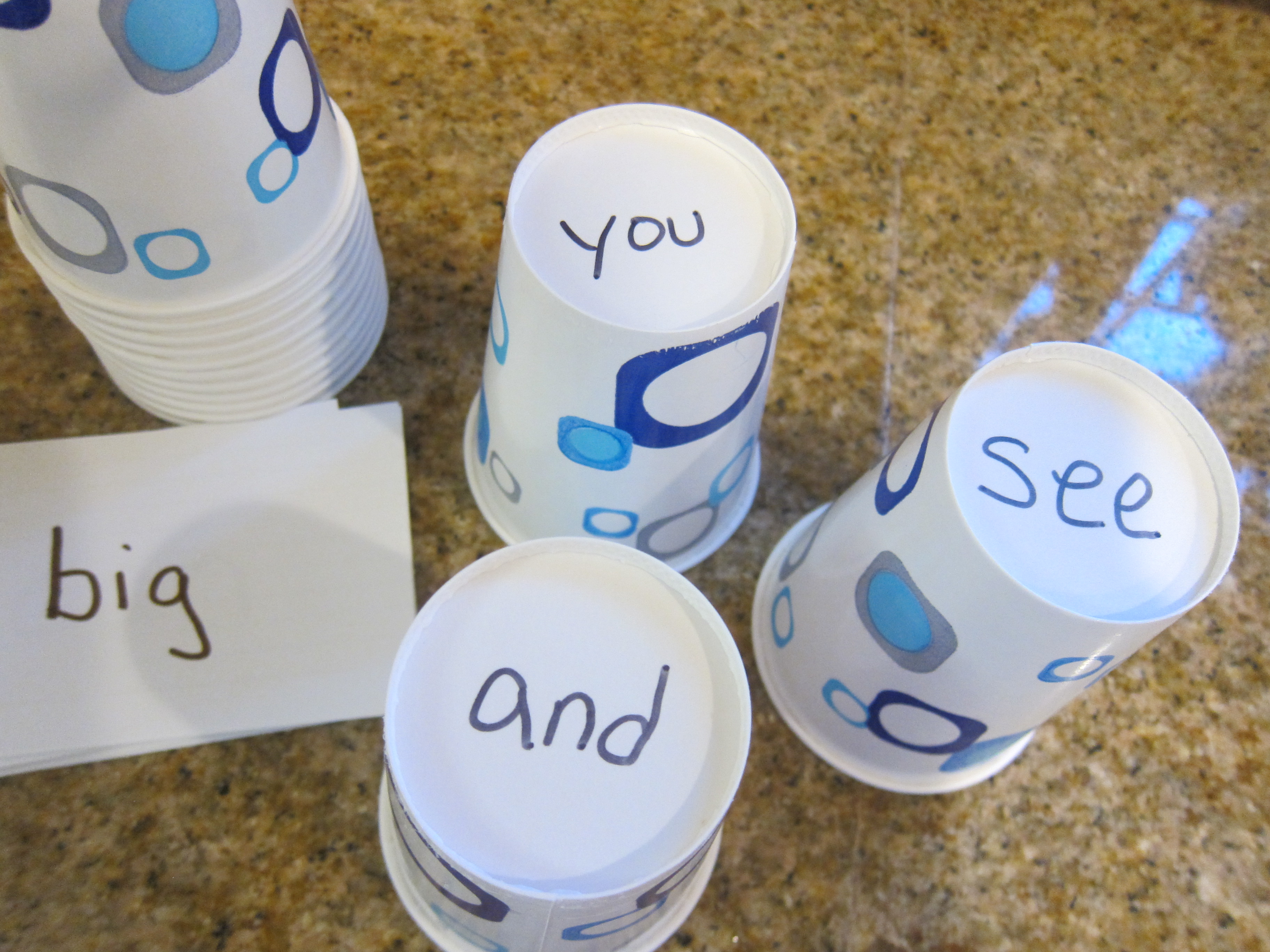 Sight Word Tower – joyful parenting