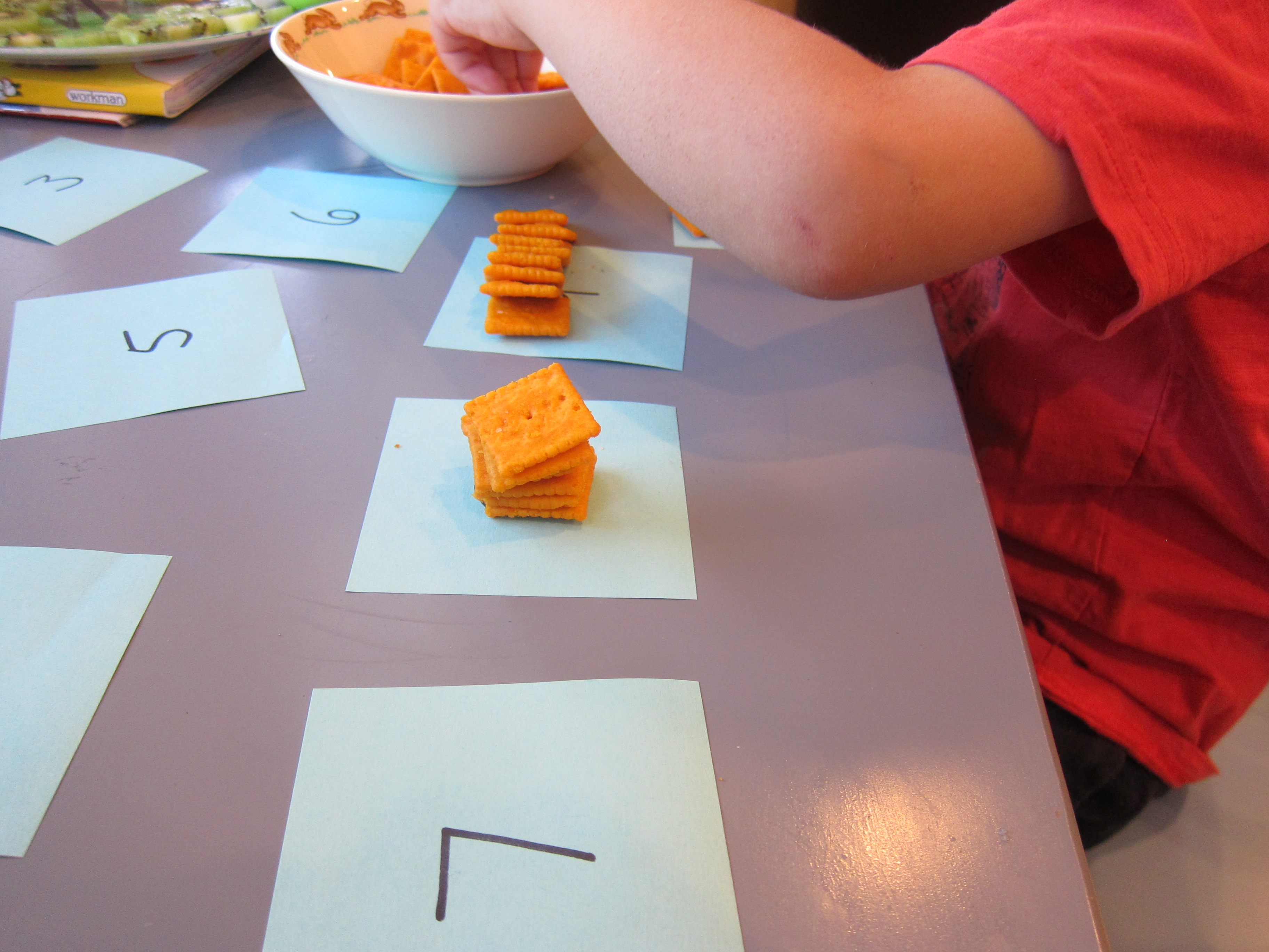 Snack Math – joyful parenting