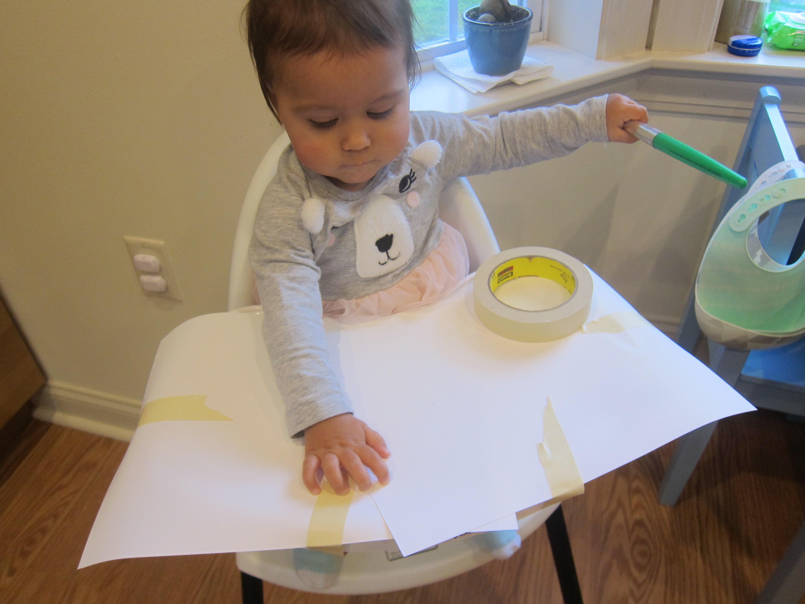 High Chair Painting – joyful parenting