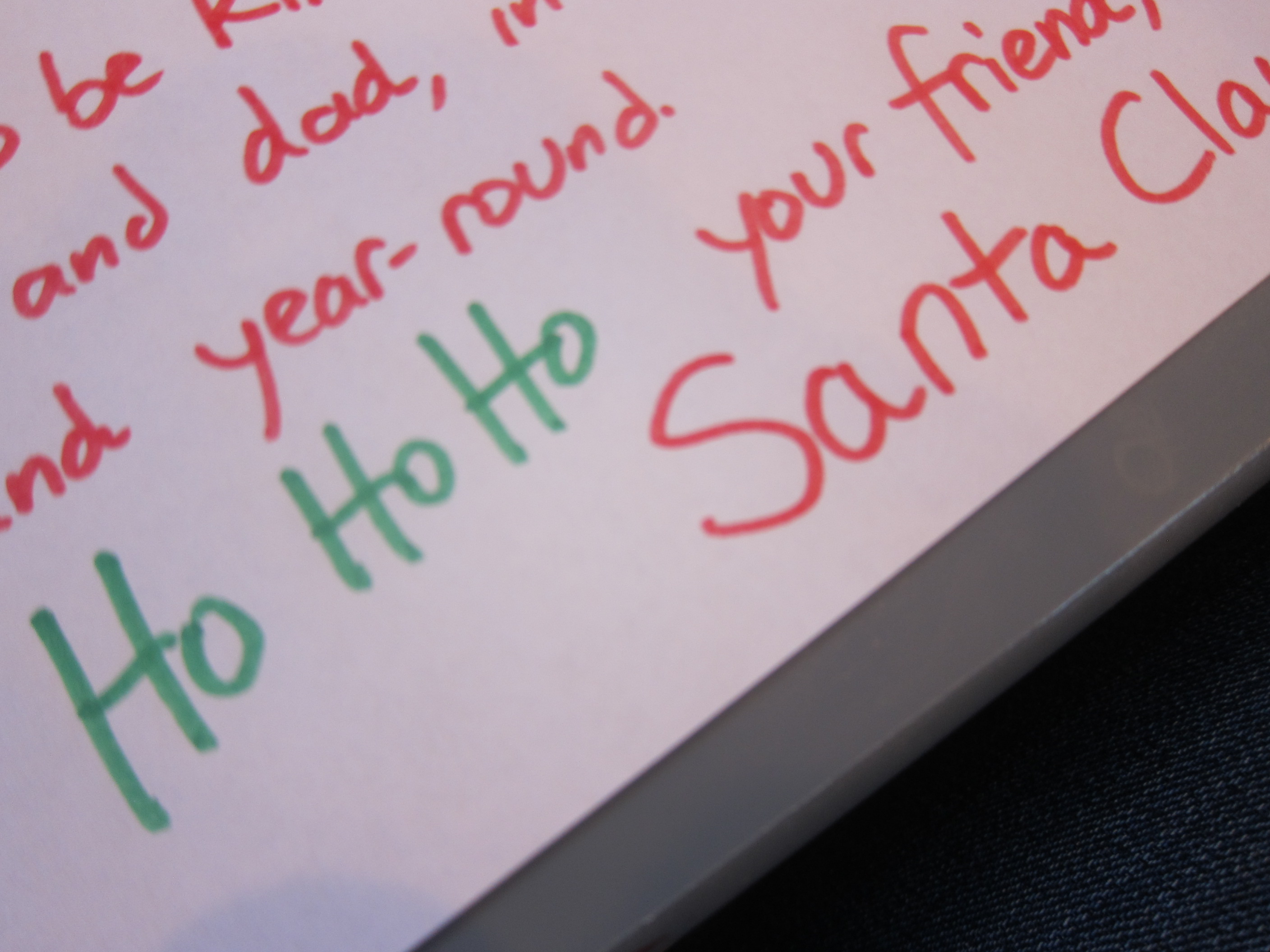 Write a Letter to Santa – joyful parenting