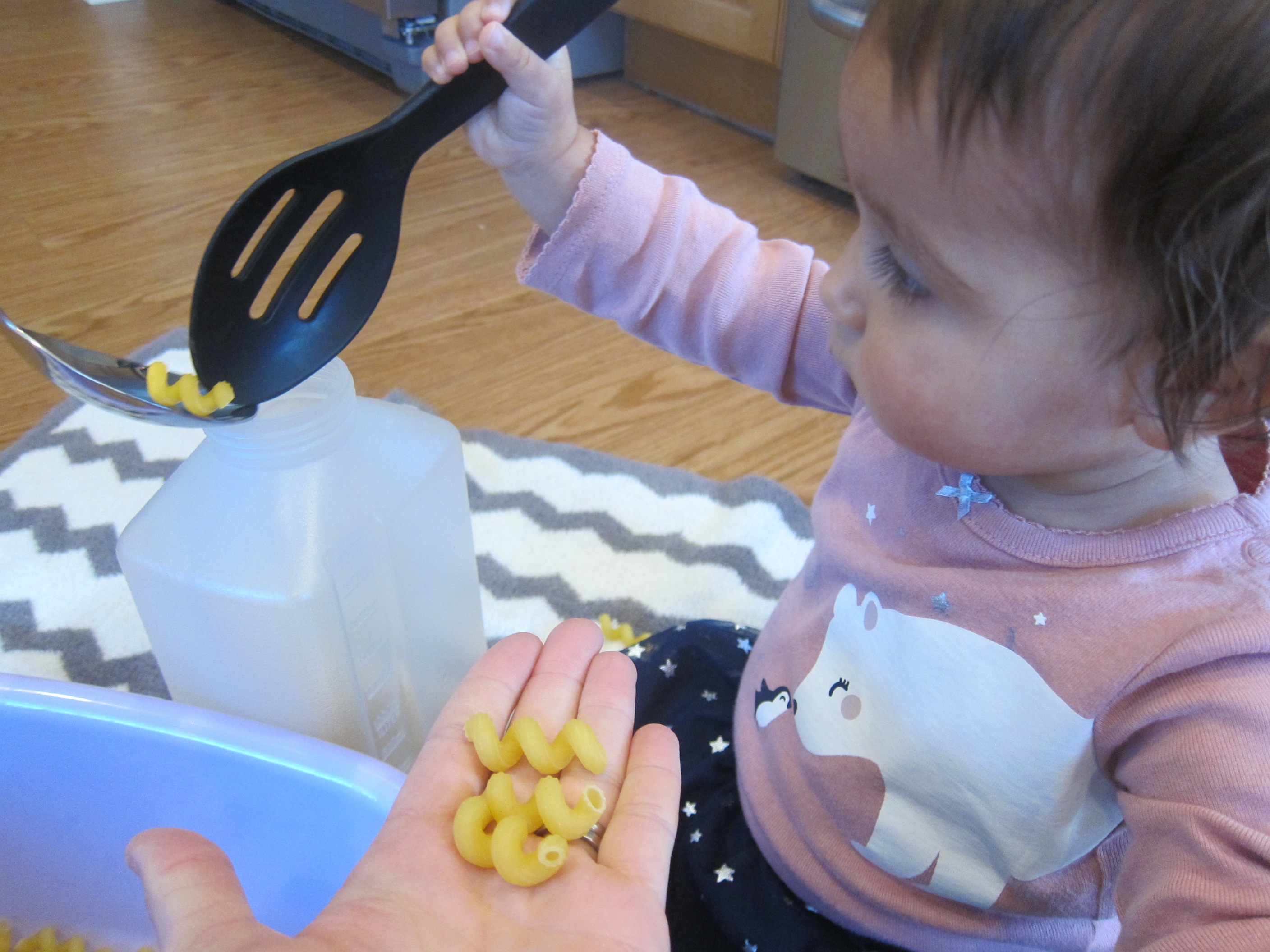 Sensory Activity: Dry Pasta Noodles – joyful parenting