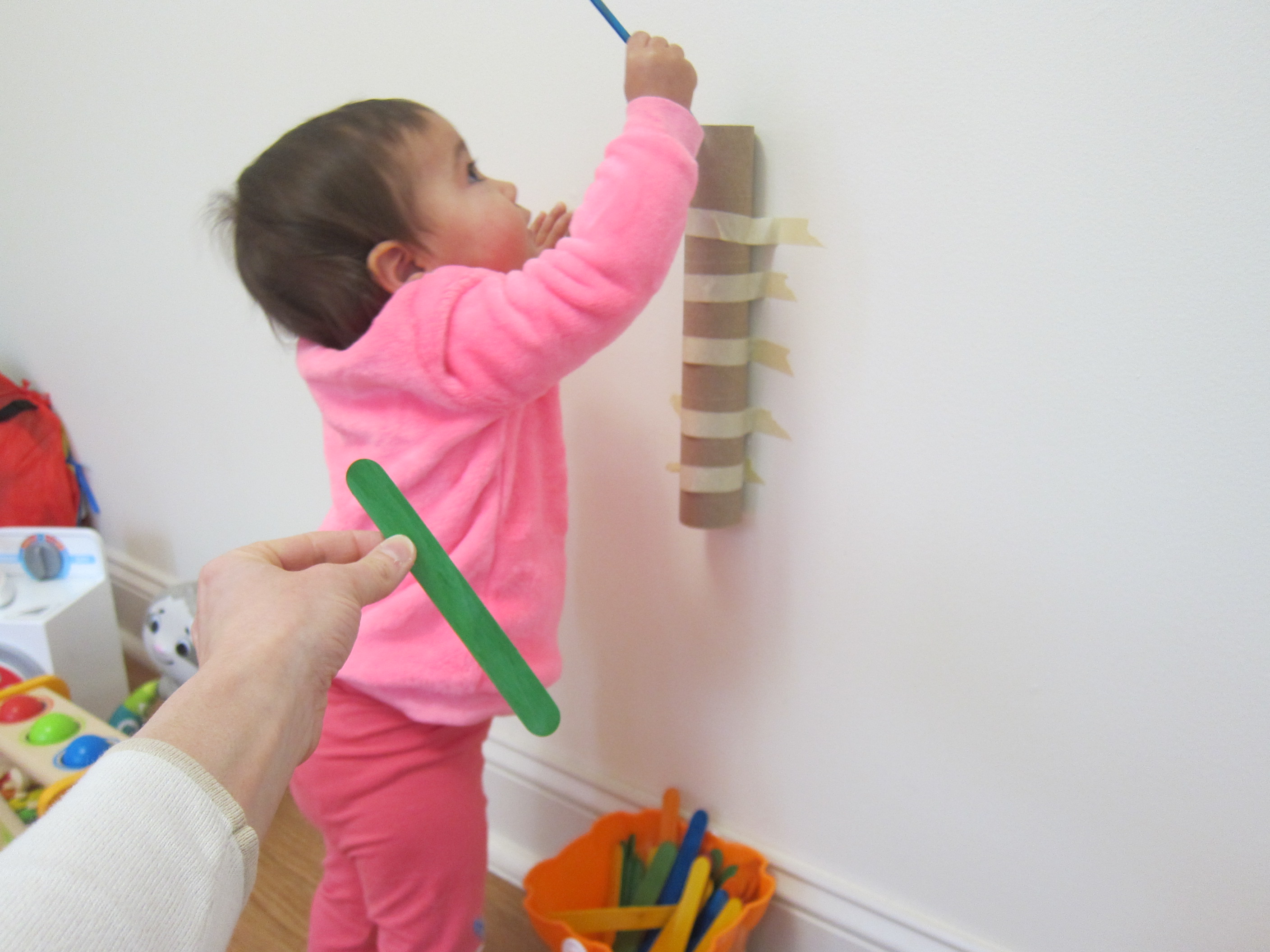 Popsicle Stick Drop – joyful parenting