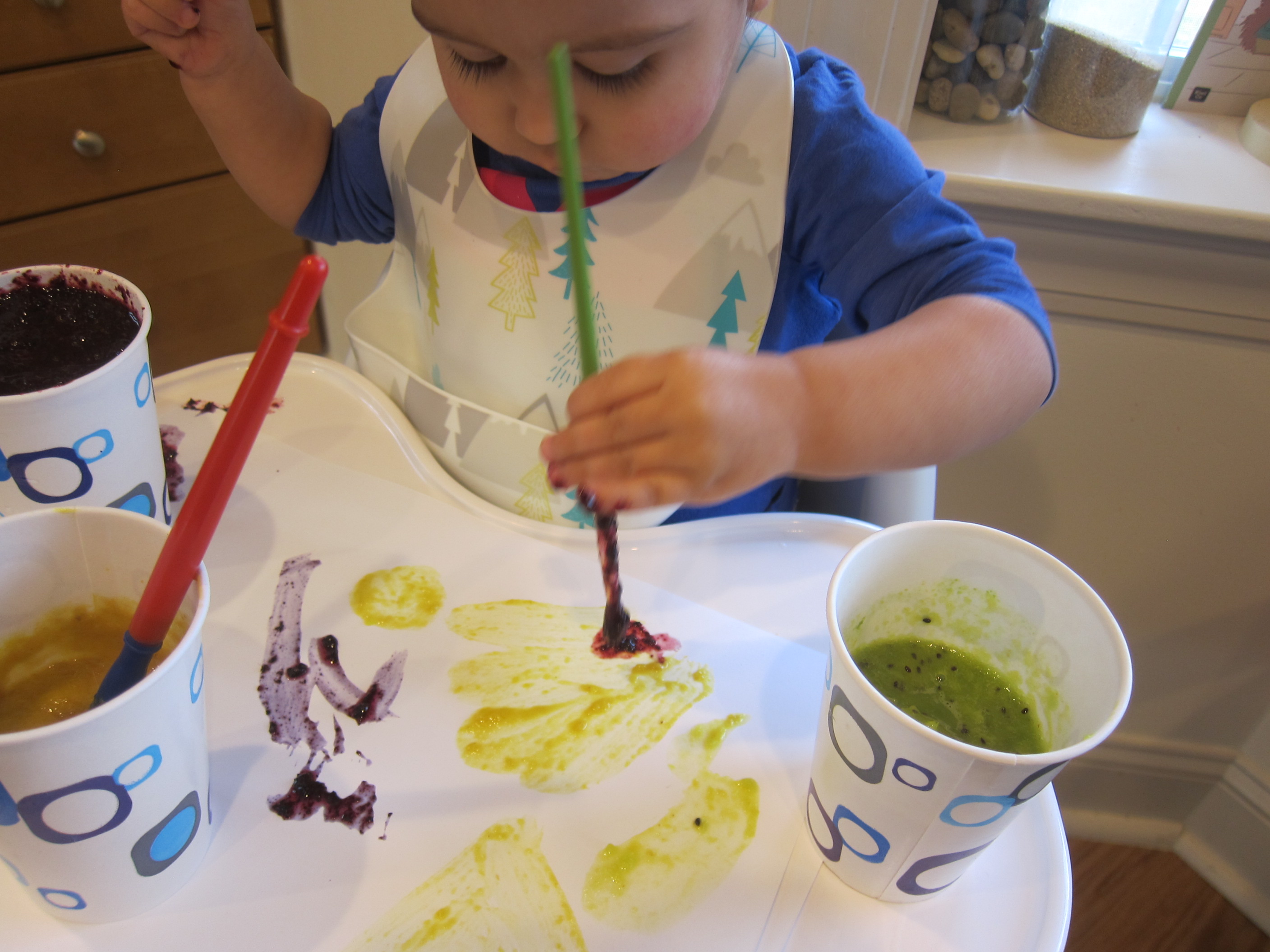 Easy Edible Paint Made with Real Fruit – joyful parenting