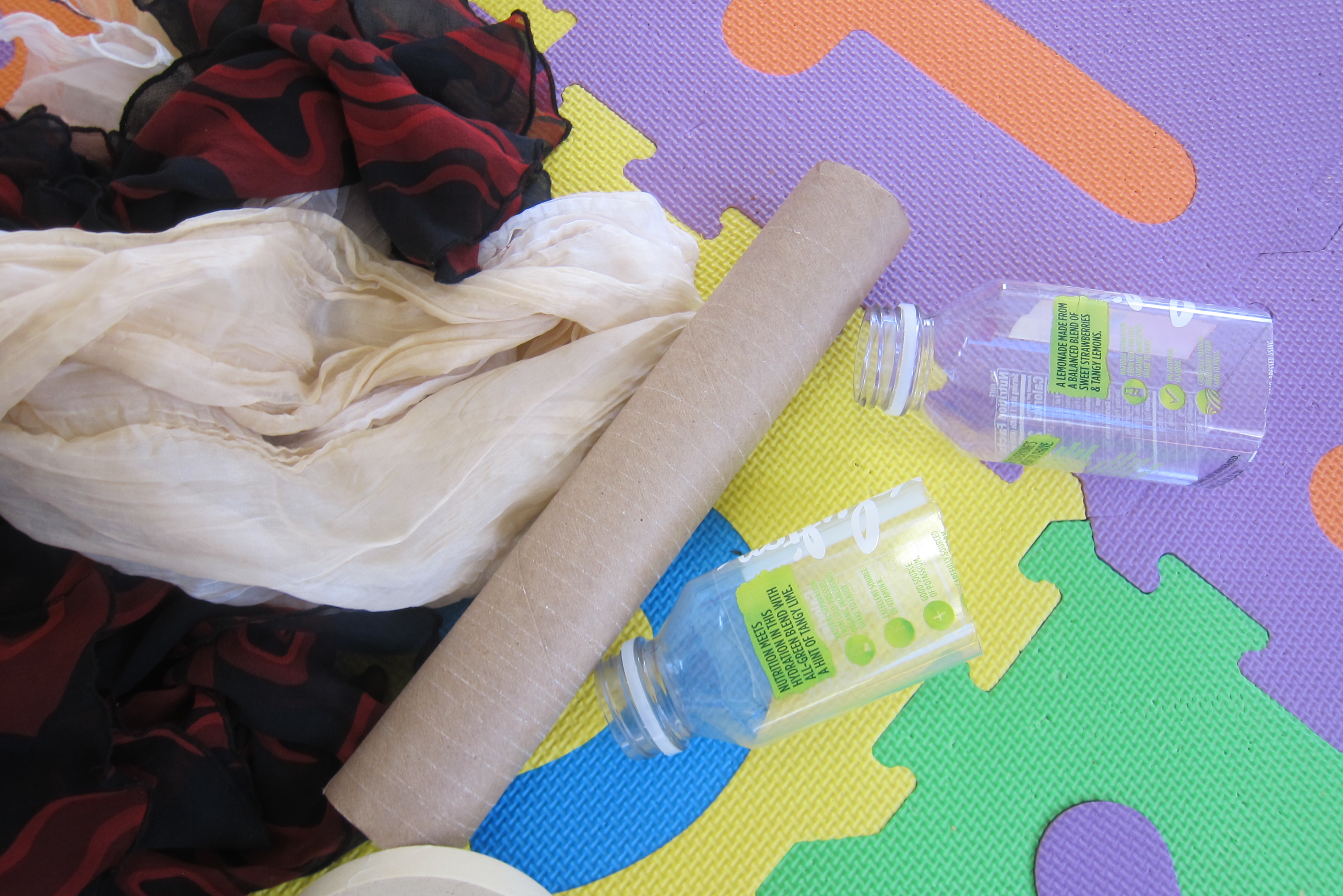 Easy Scarf Pull Activity – joyful parenting