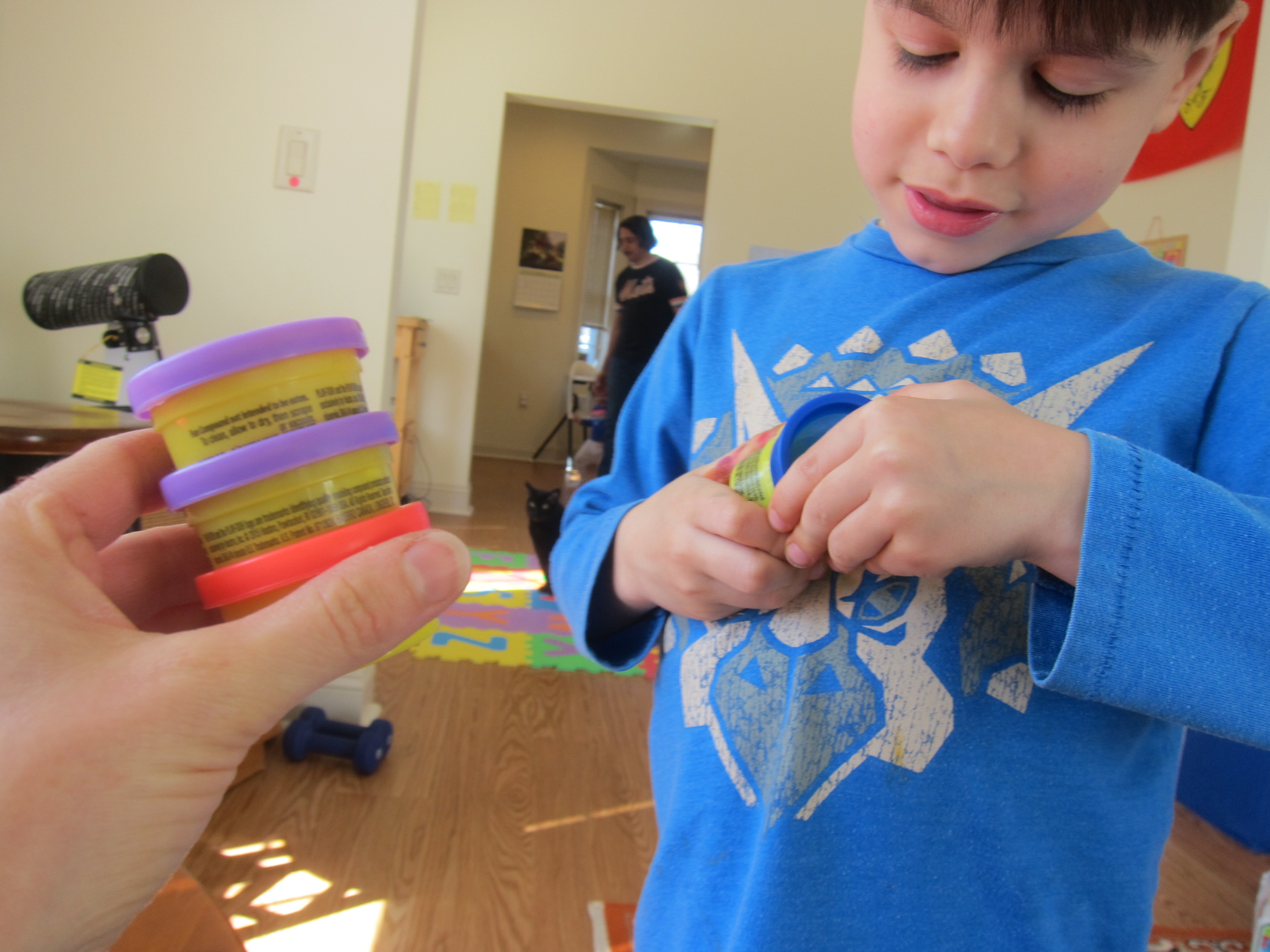 Play Dough Sound Sensory Jars – joyful parenting