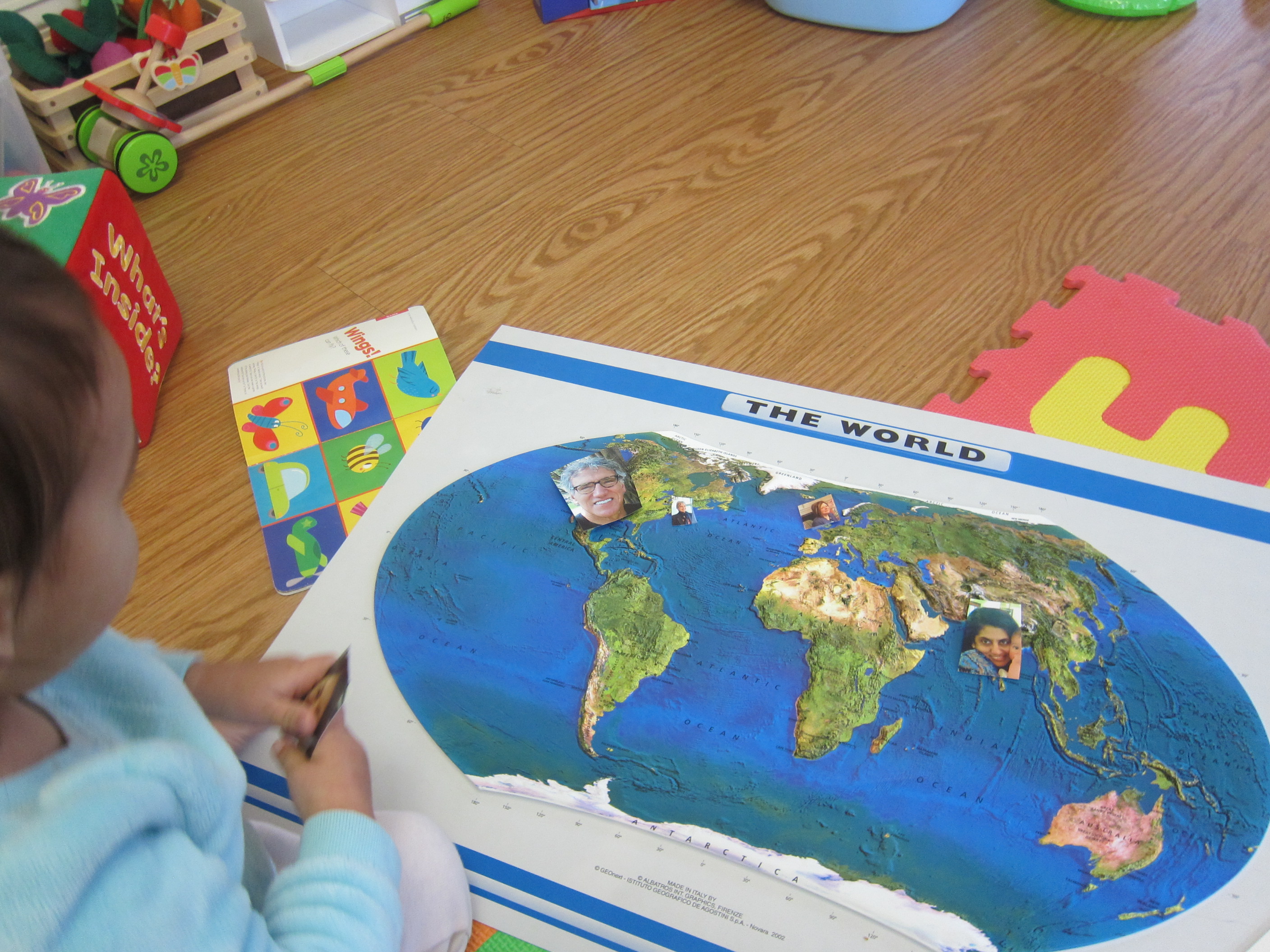 Friends and Family Map – joyful parenting