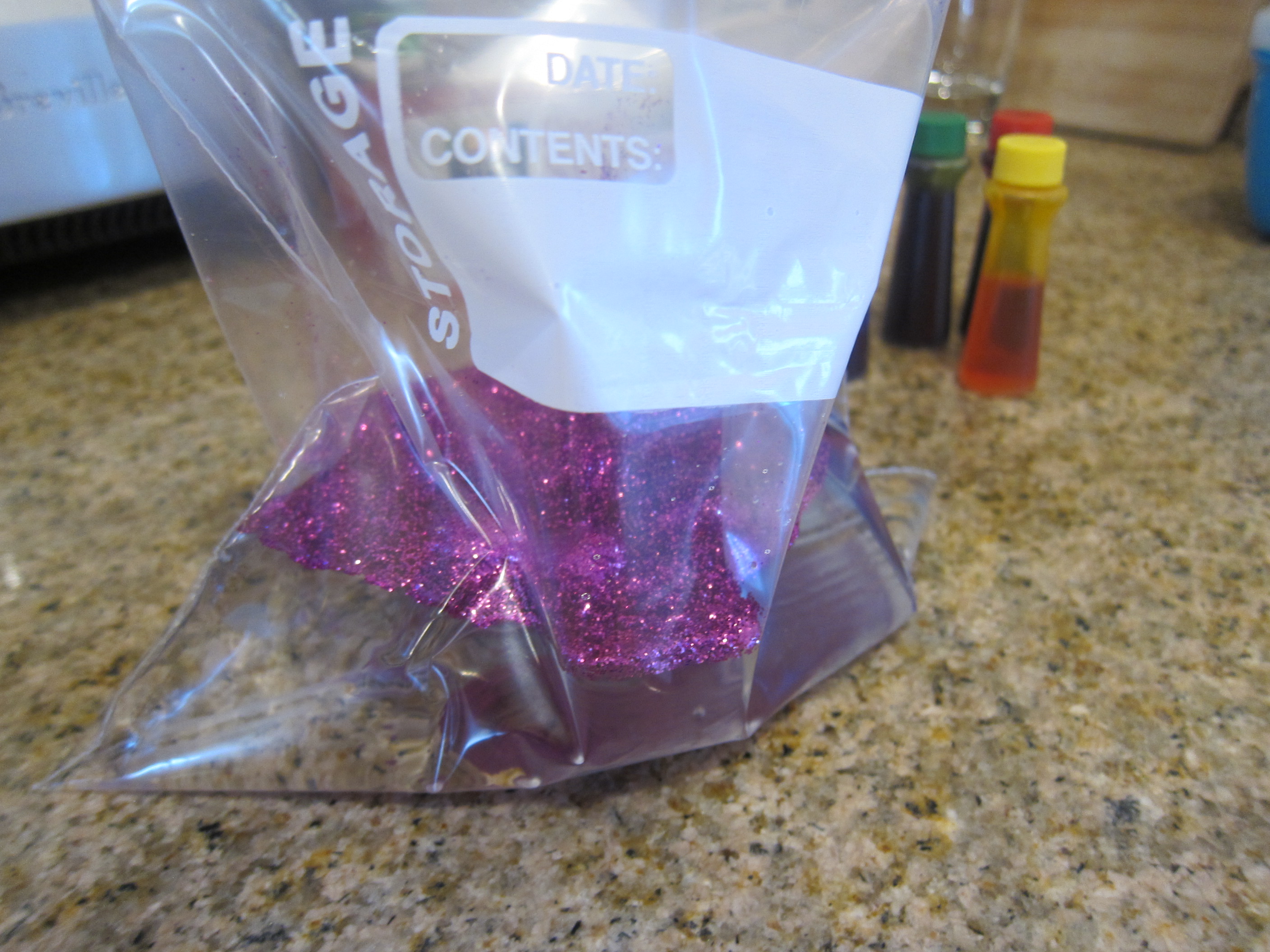 Glitter Water Blob Sensory Bags – joyful parenting