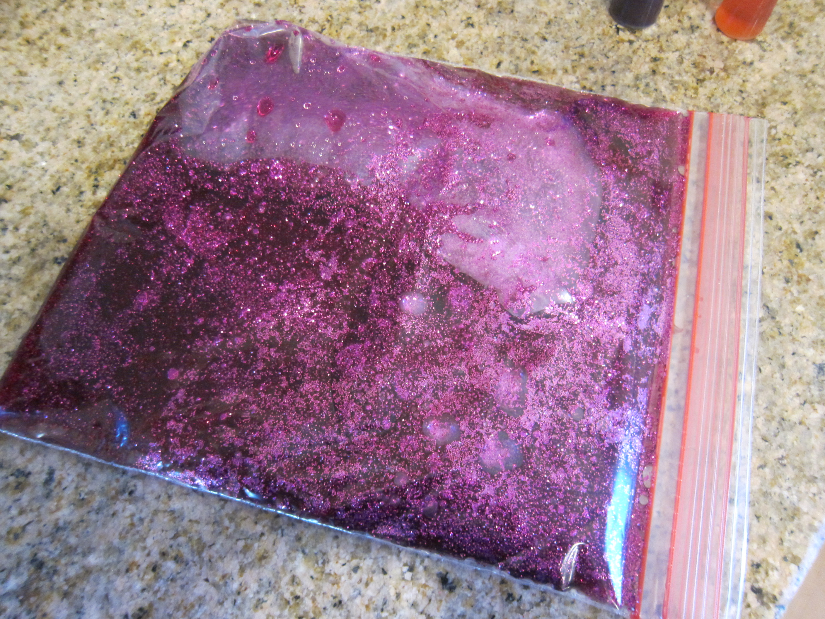 Glitter Water Blob Sensory Bags – joyful parenting