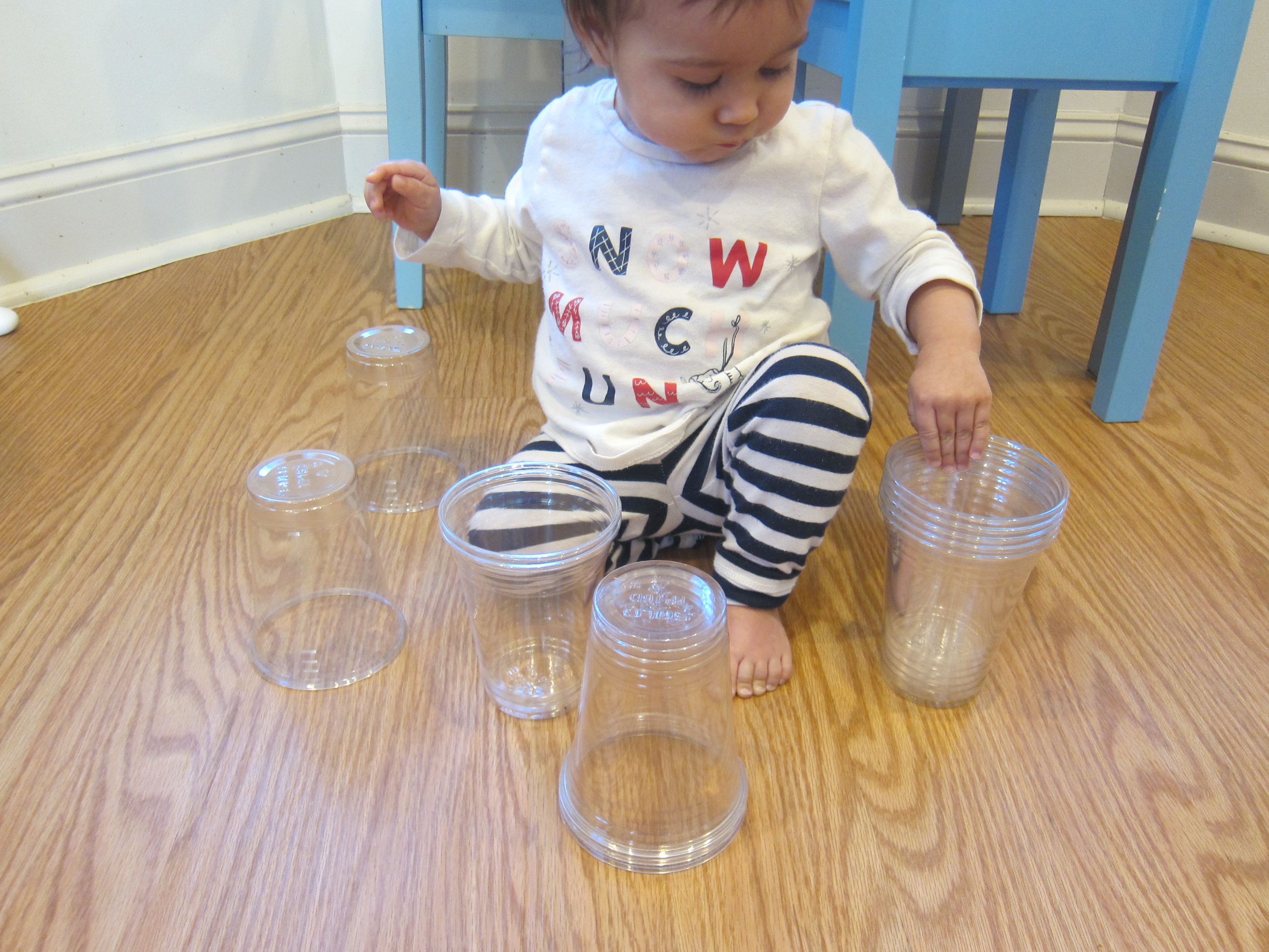Playing with Cups – joyful parenting