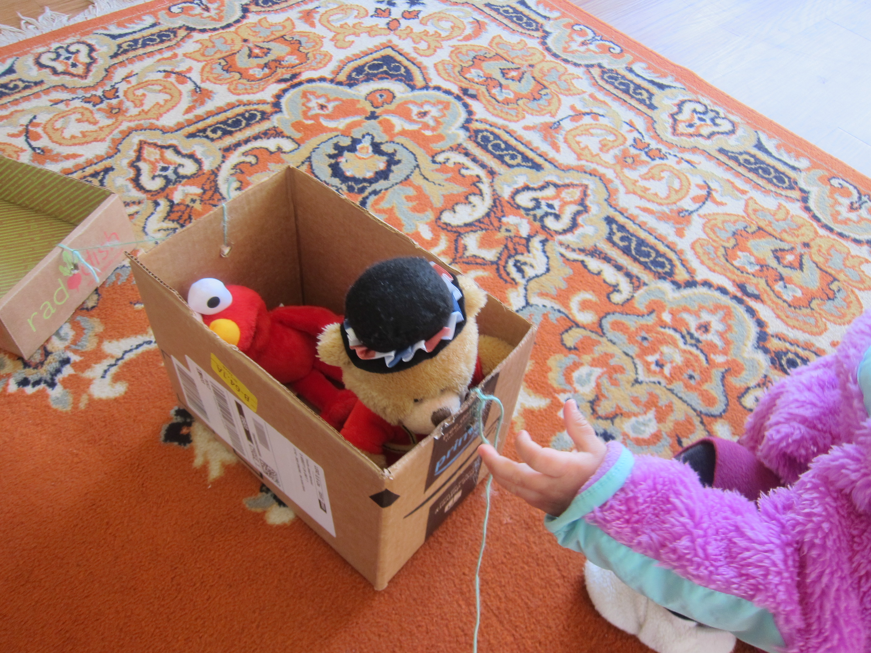 Shoe Box Train – joyful parenting