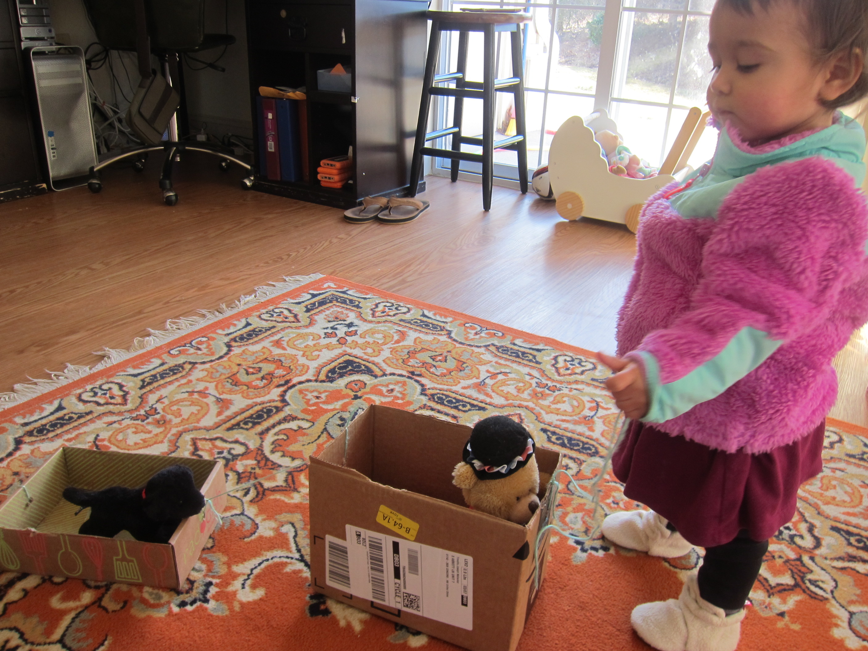 Shoe Box Train – joyful parenting