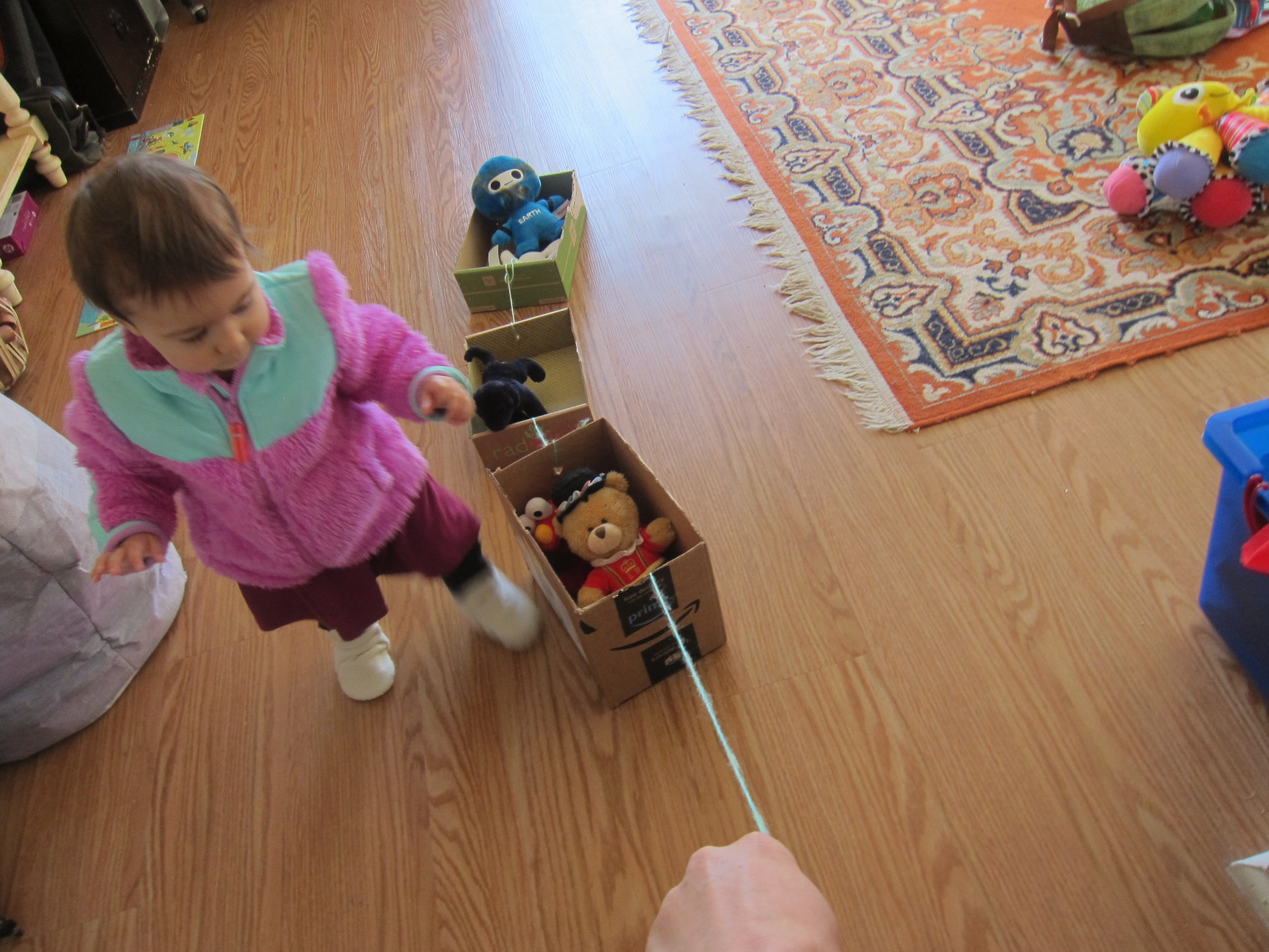 Shoe Box Train – joyful parenting