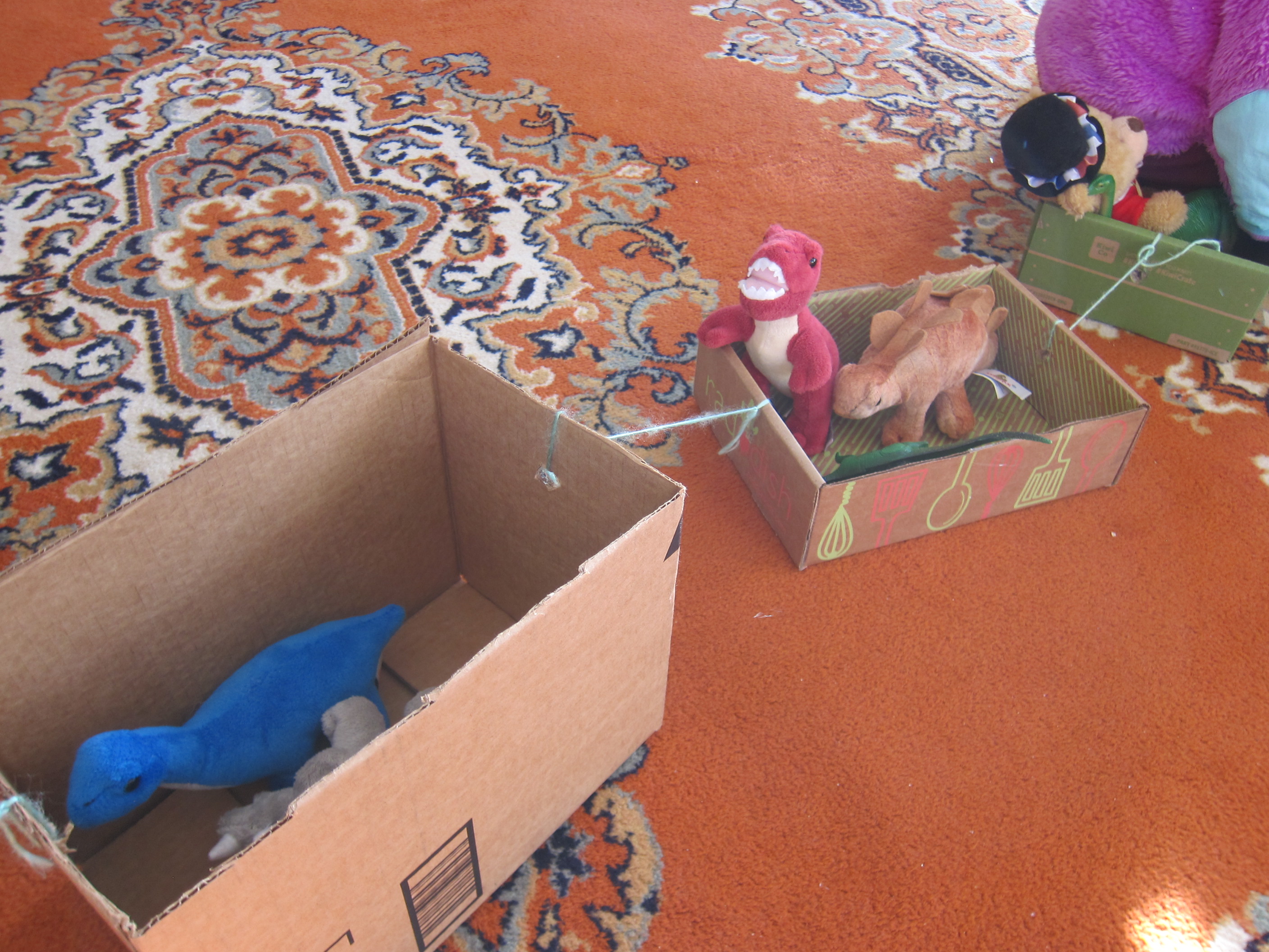 Shoe Box Train – joyful parenting