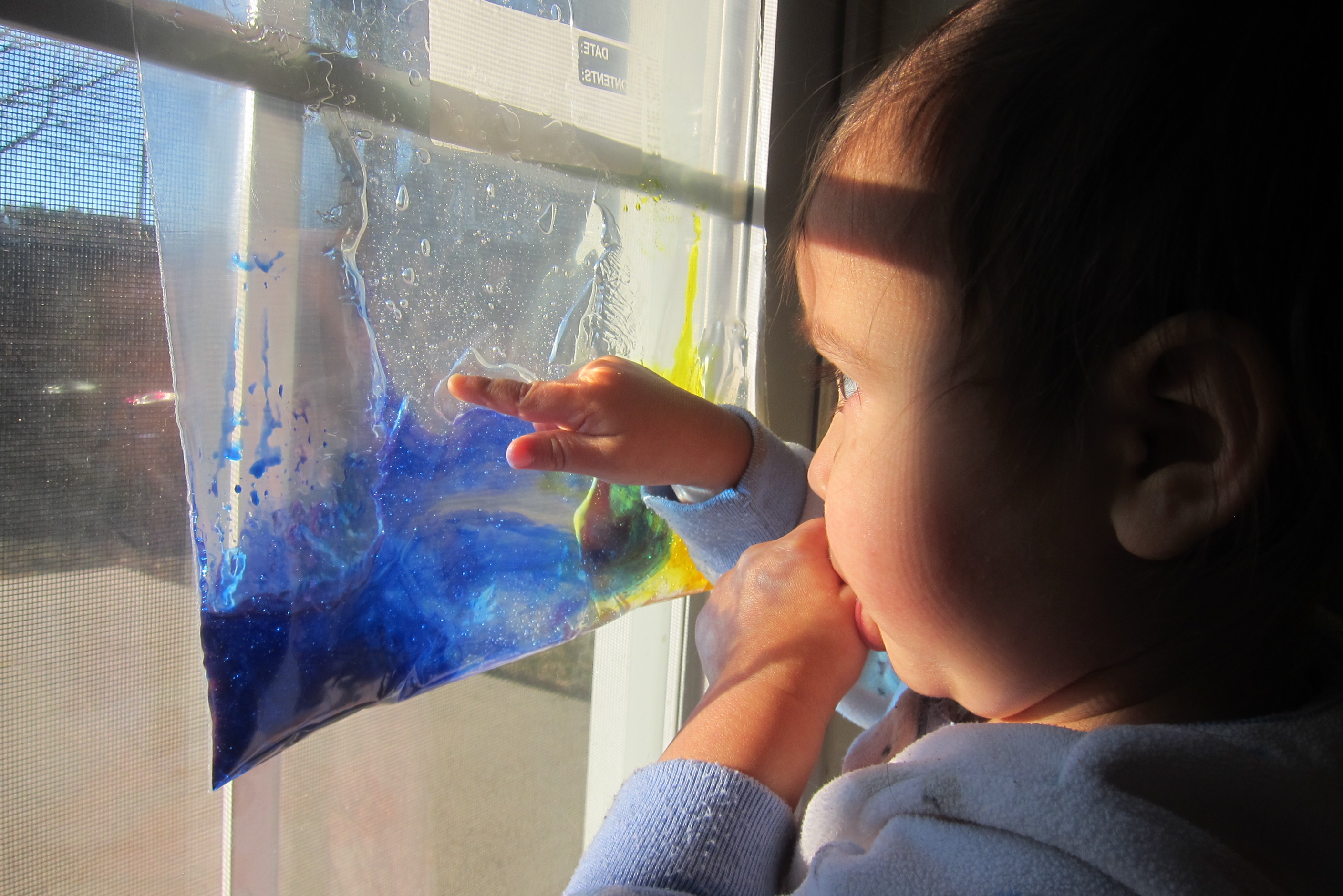 Sun Catcher Sensory Bags – joyful parenting