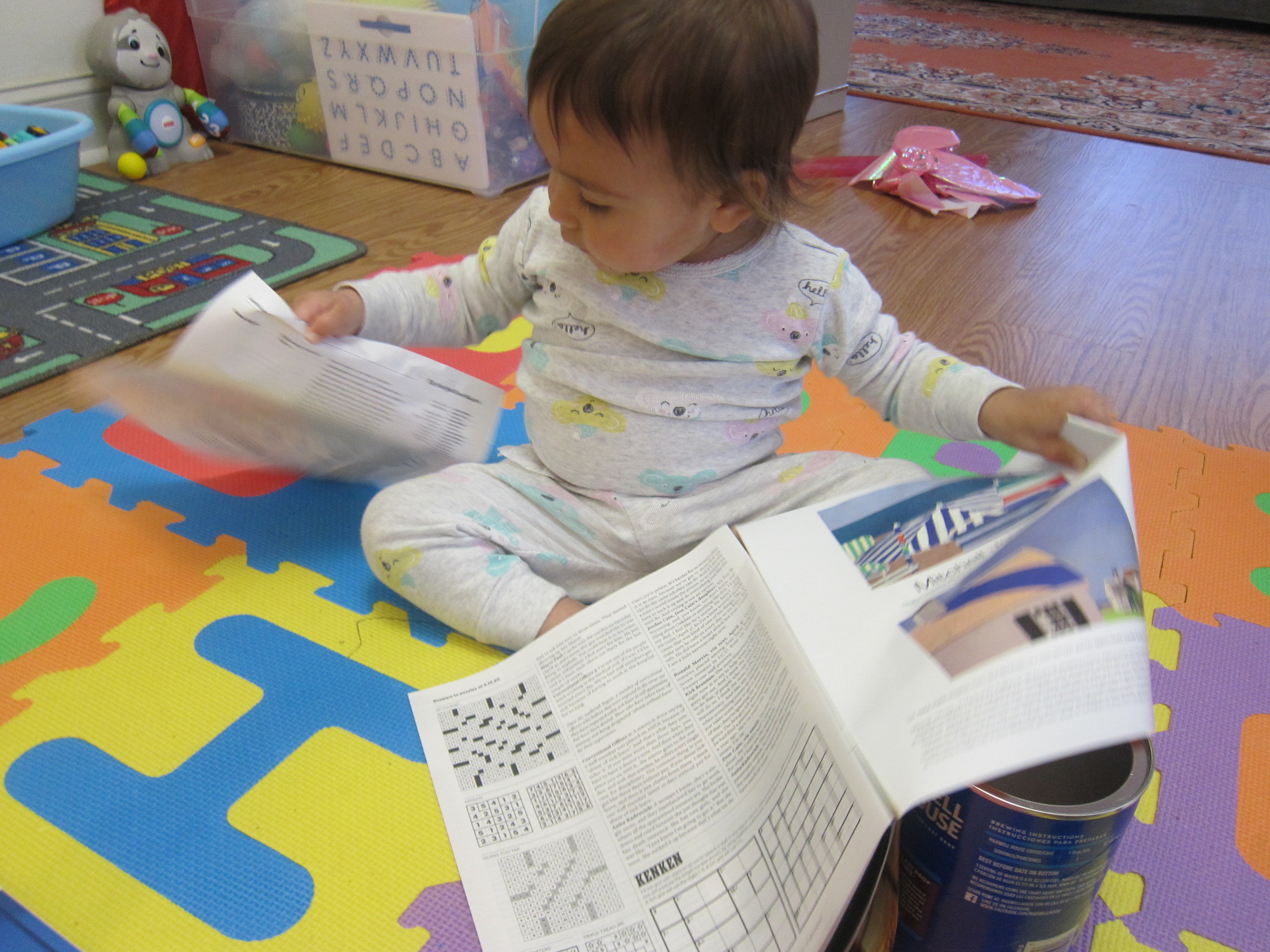 Magazine Ripping with Toddlers – joyful parenting