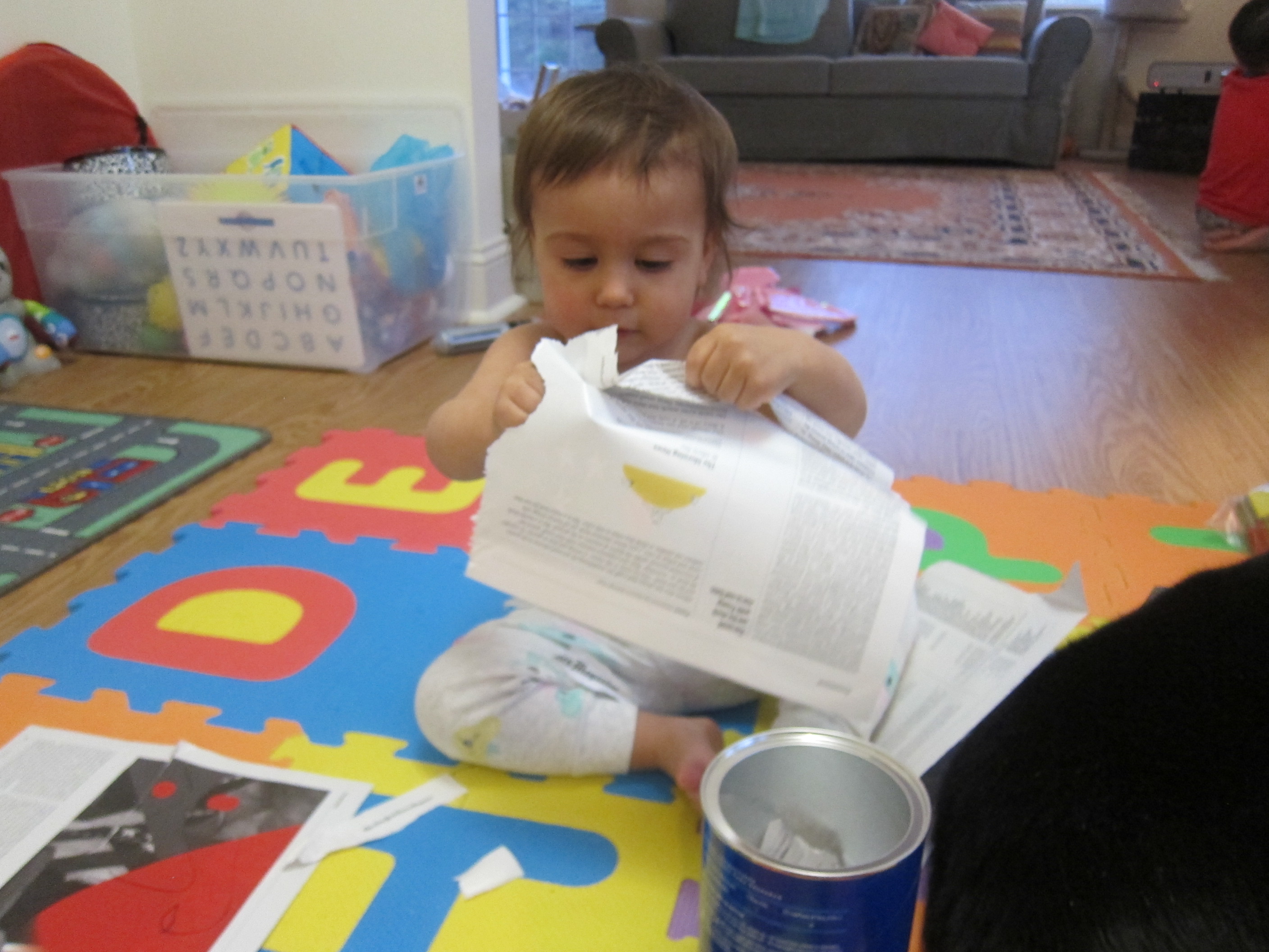 Magazine Ripping with Toddlers – joyful parenting