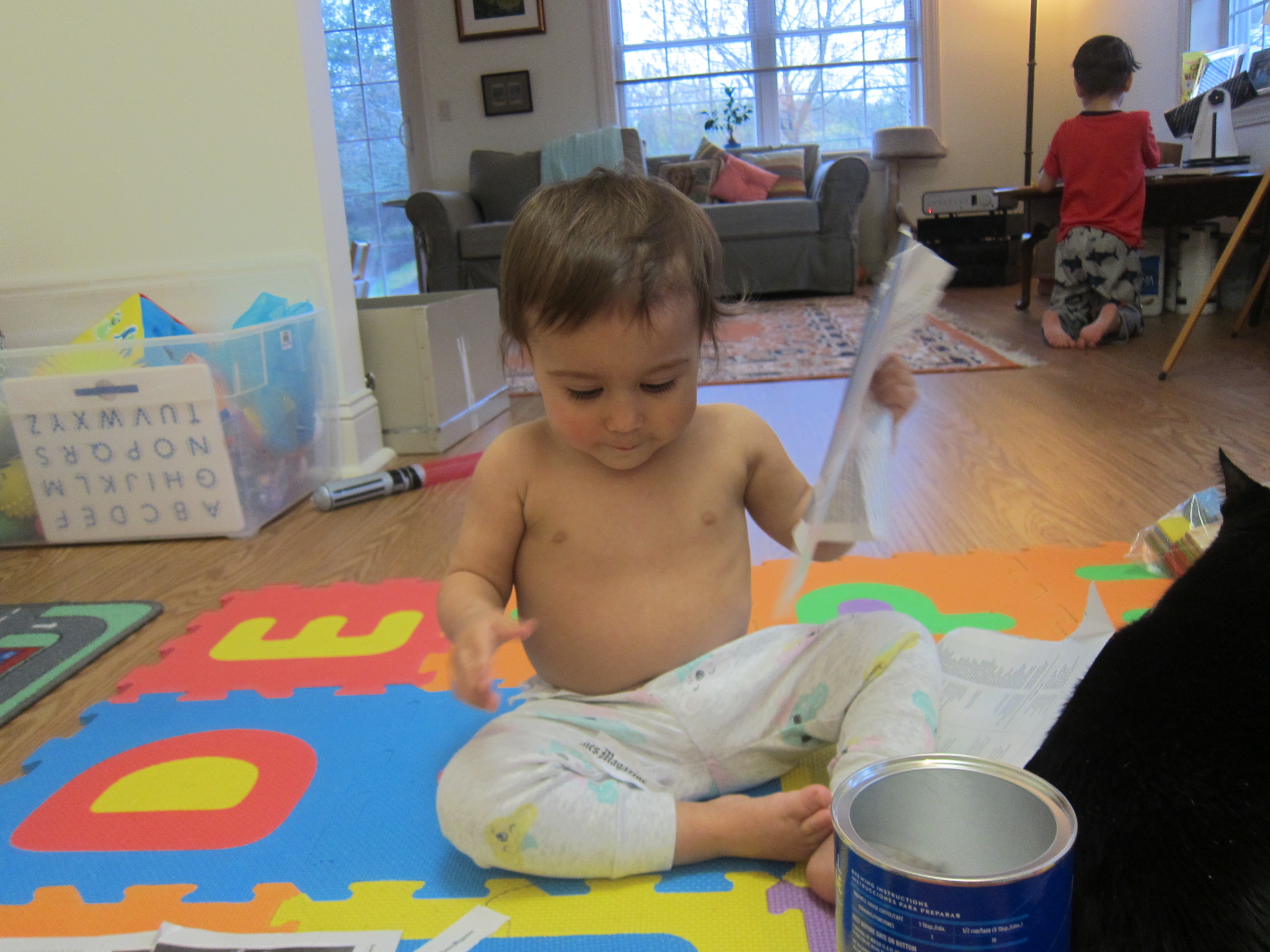 Magazine Ripping with Toddlers – joyful parenting