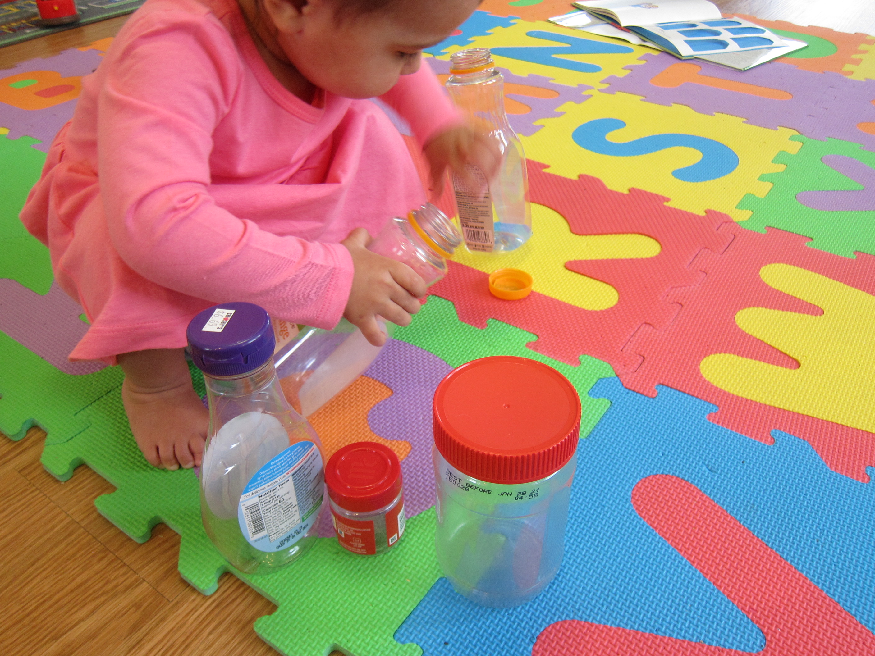 Bottles and Lids – joyful parenting