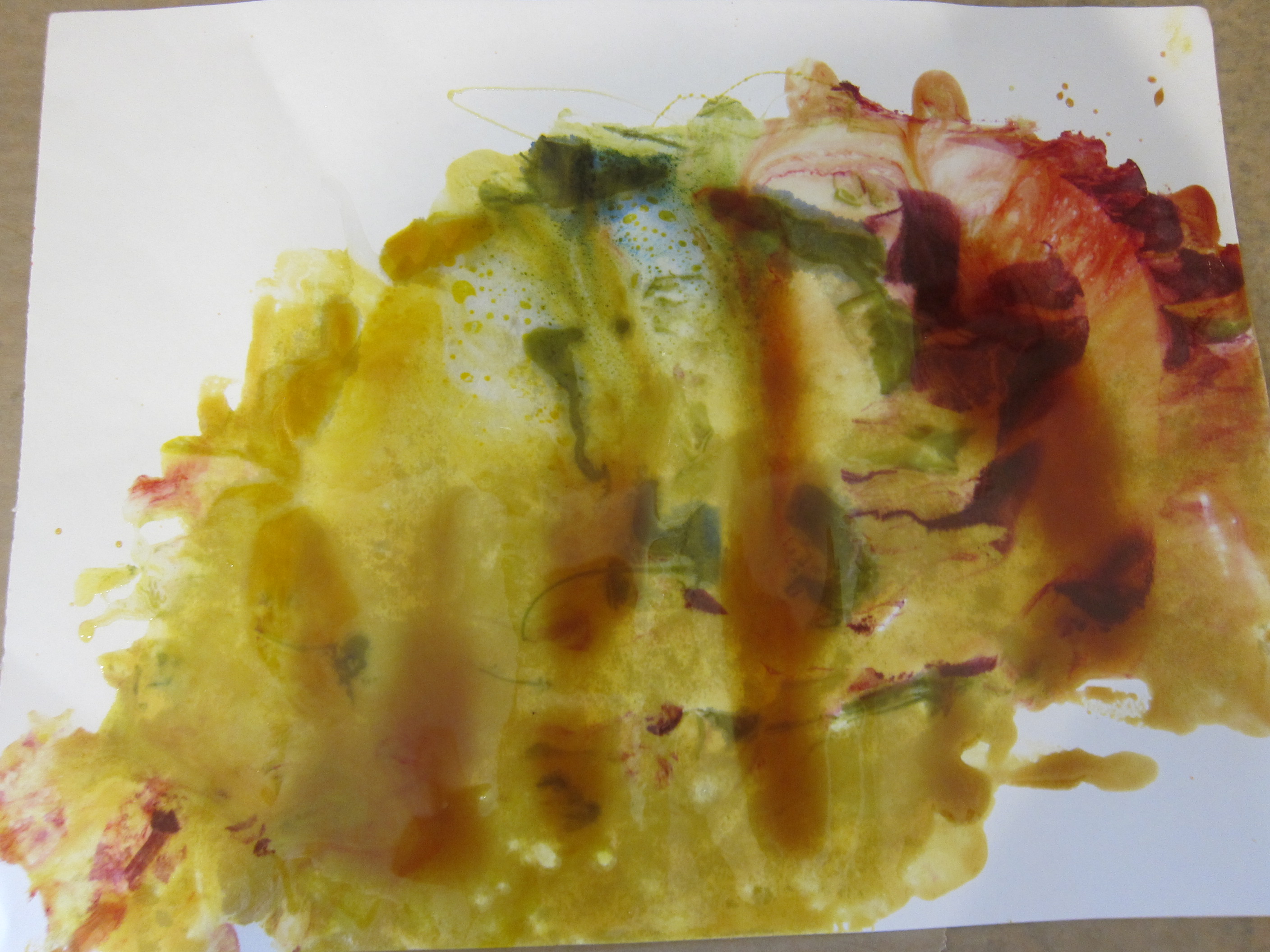 Food-Coloring Fingerpaint – joyful parenting