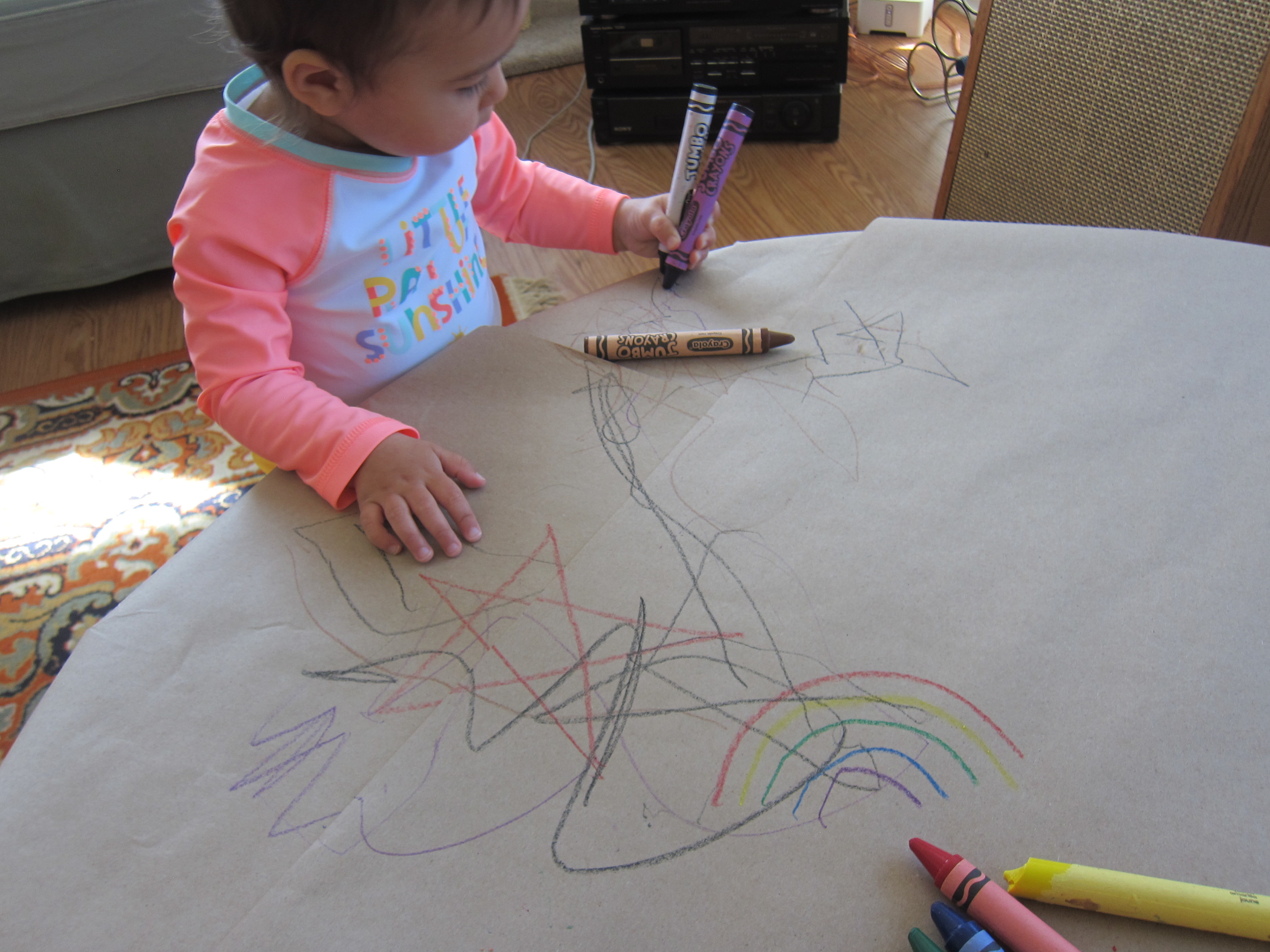 Scribble Table – joyful parenting