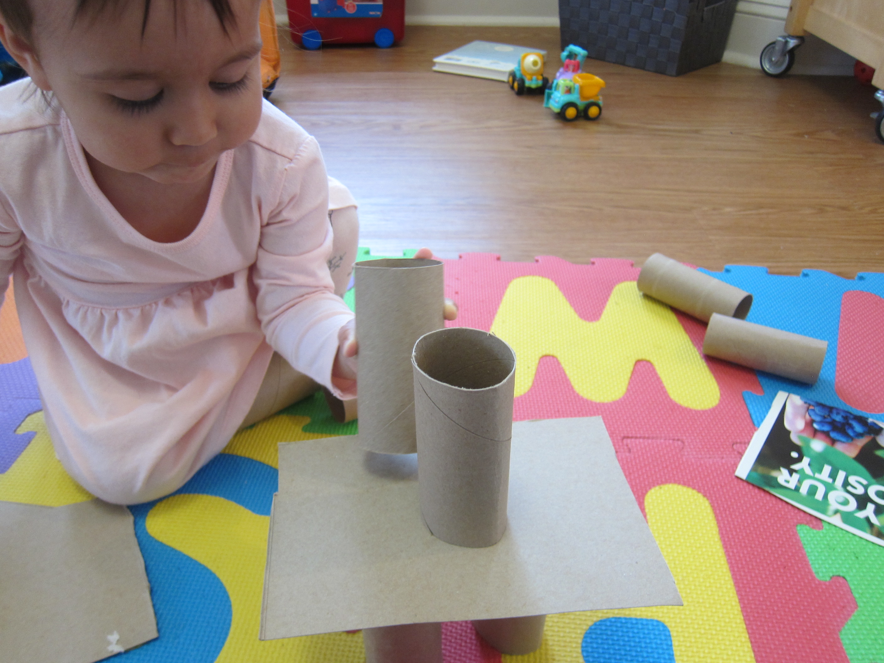 Toilet Paper Tube Towers – joyful parenting