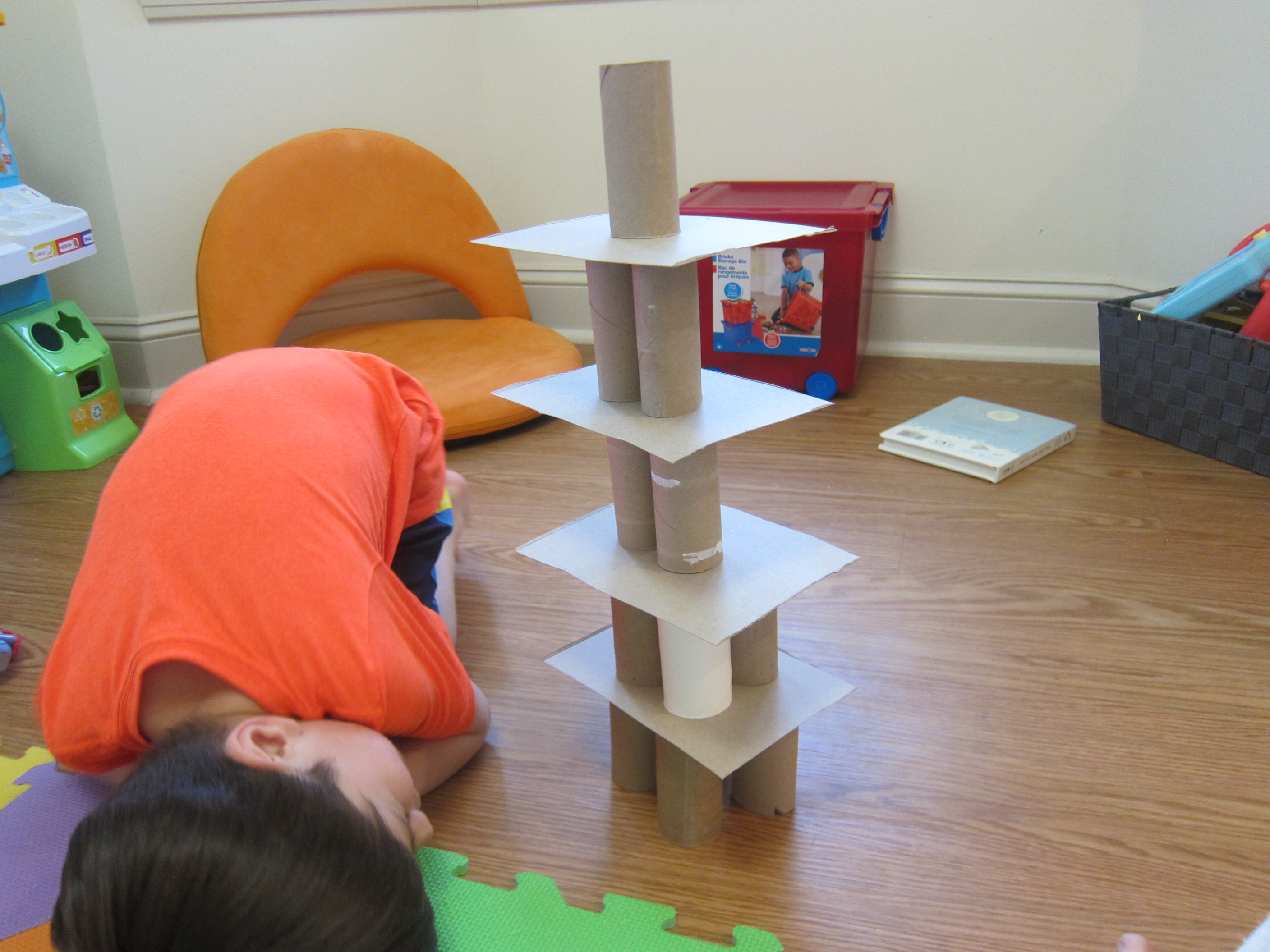 Toilet Paper Tube Towers – joyful parenting
