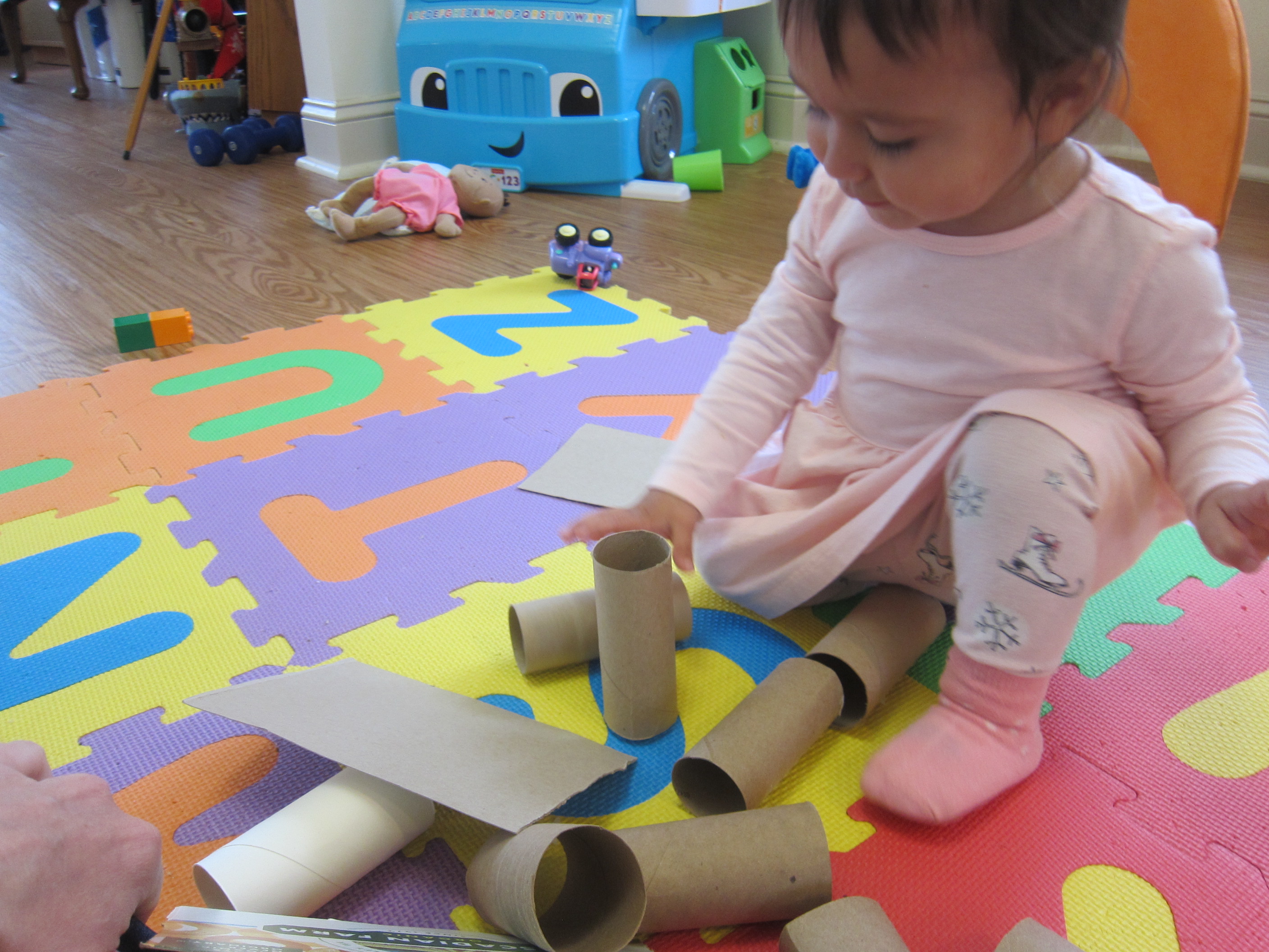 Toilet Paper Tube Towers – joyful parenting