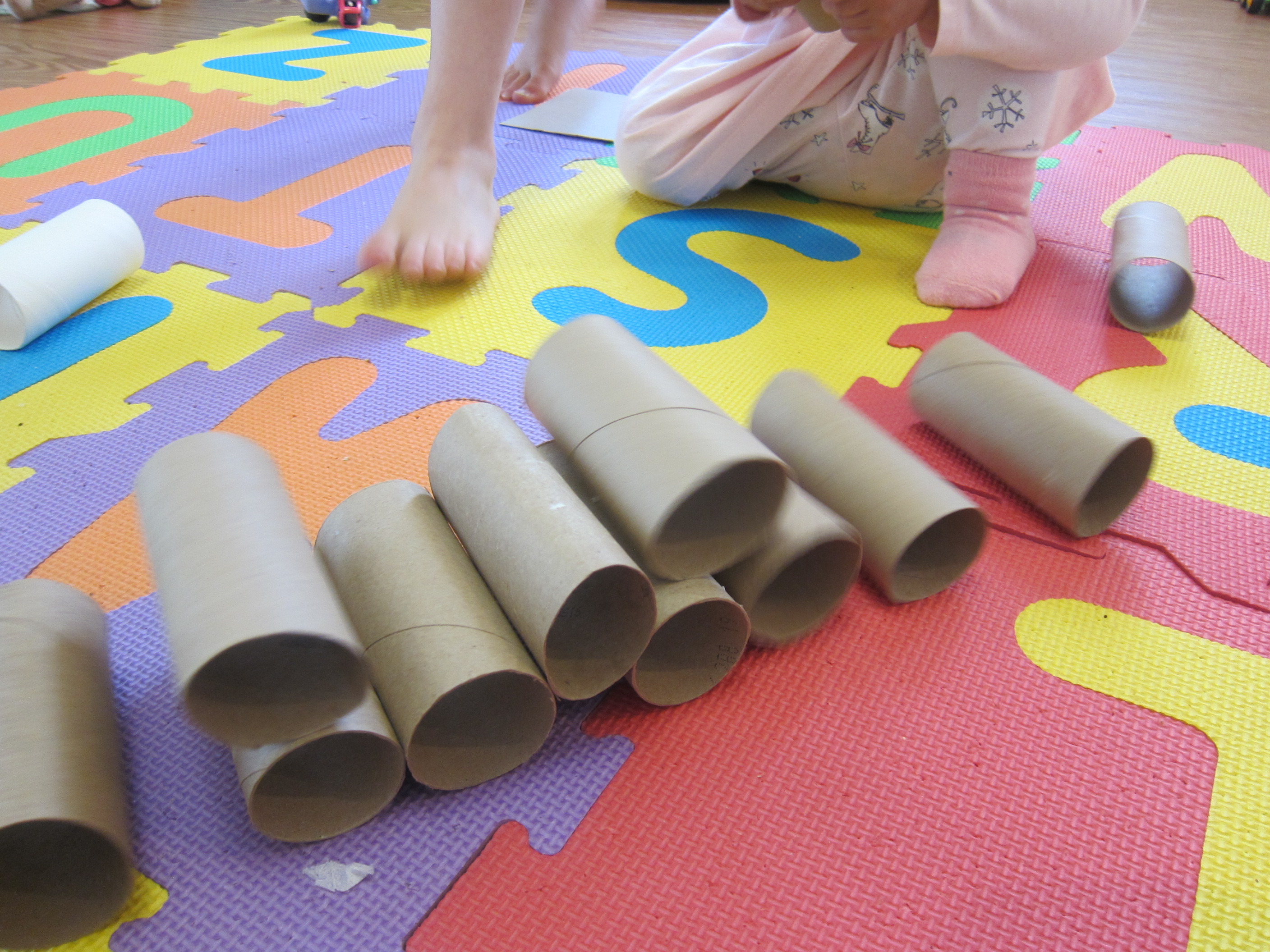 Toilet Paper Tube Towers – joyful parenting