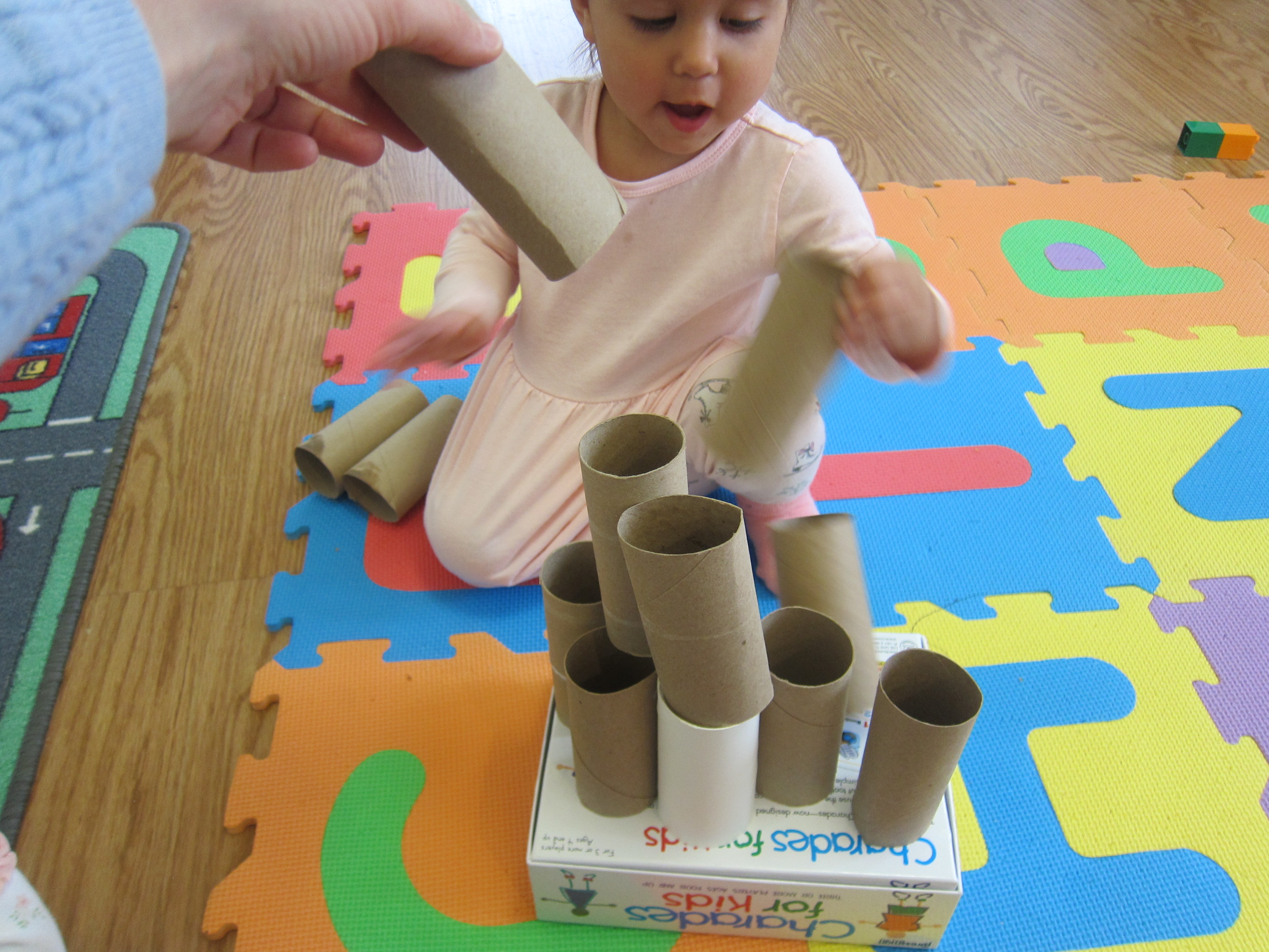 Toilet Paper Tube Towers – joyful parenting