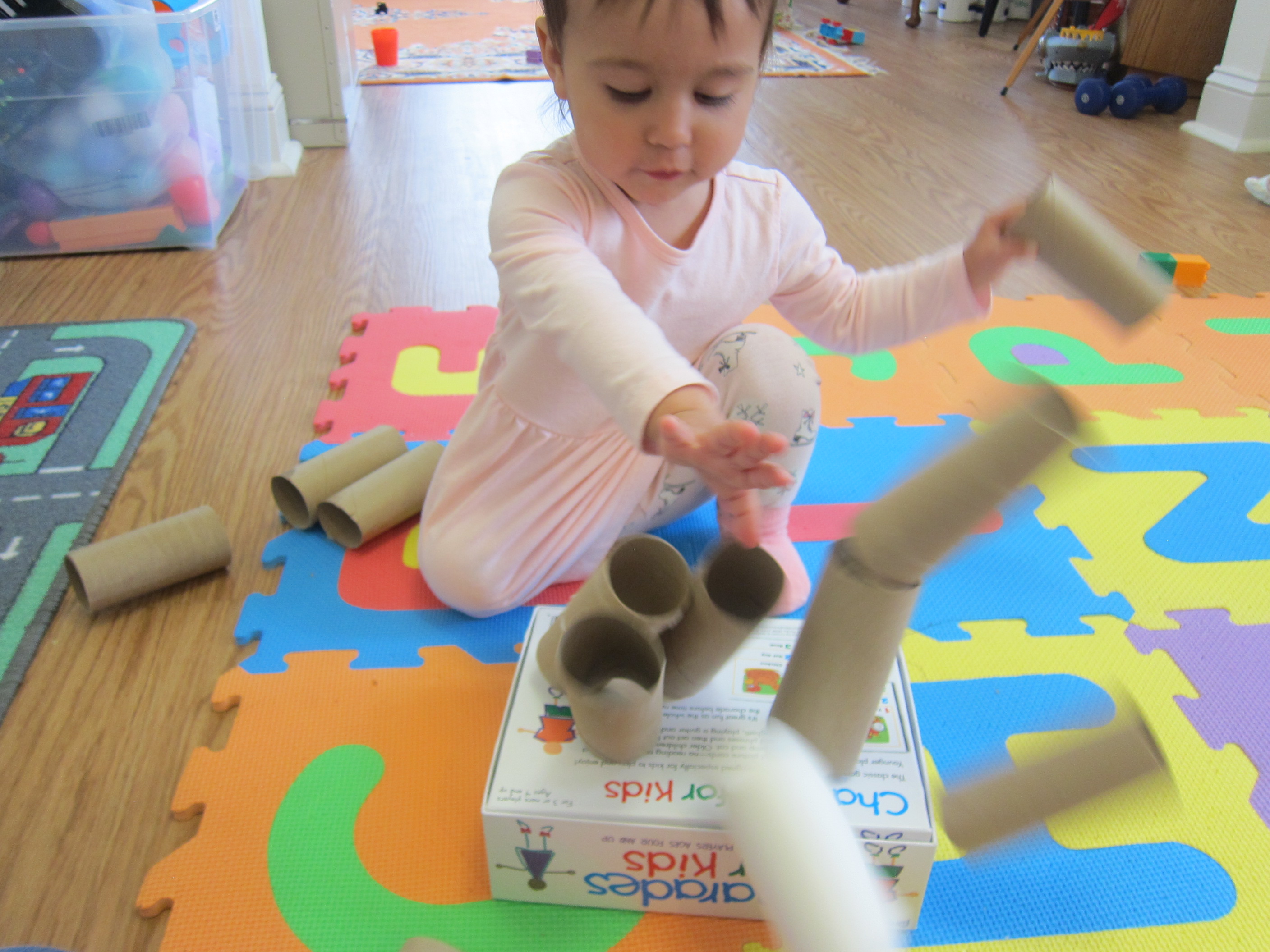 Toilet Paper Tube Towers – joyful parenting